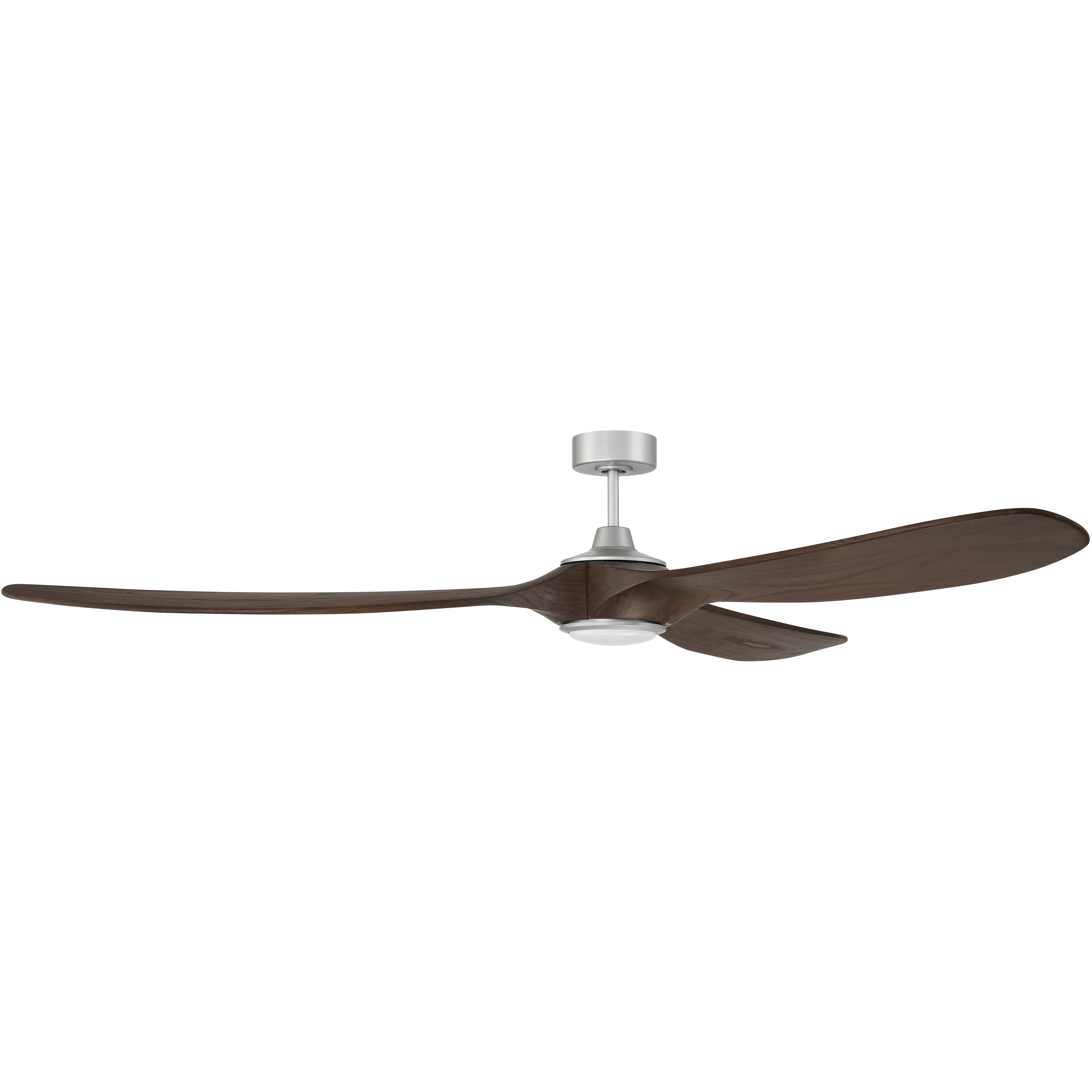 Craftmade EVY84PN3 Envy 84 inch Painted Nickel with Dark Cedar Blades ...