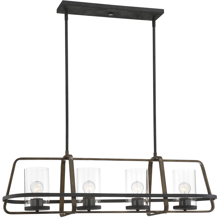Designers Fountain 93538-FB Ryder 4 Light 40 inch Forged Black ...