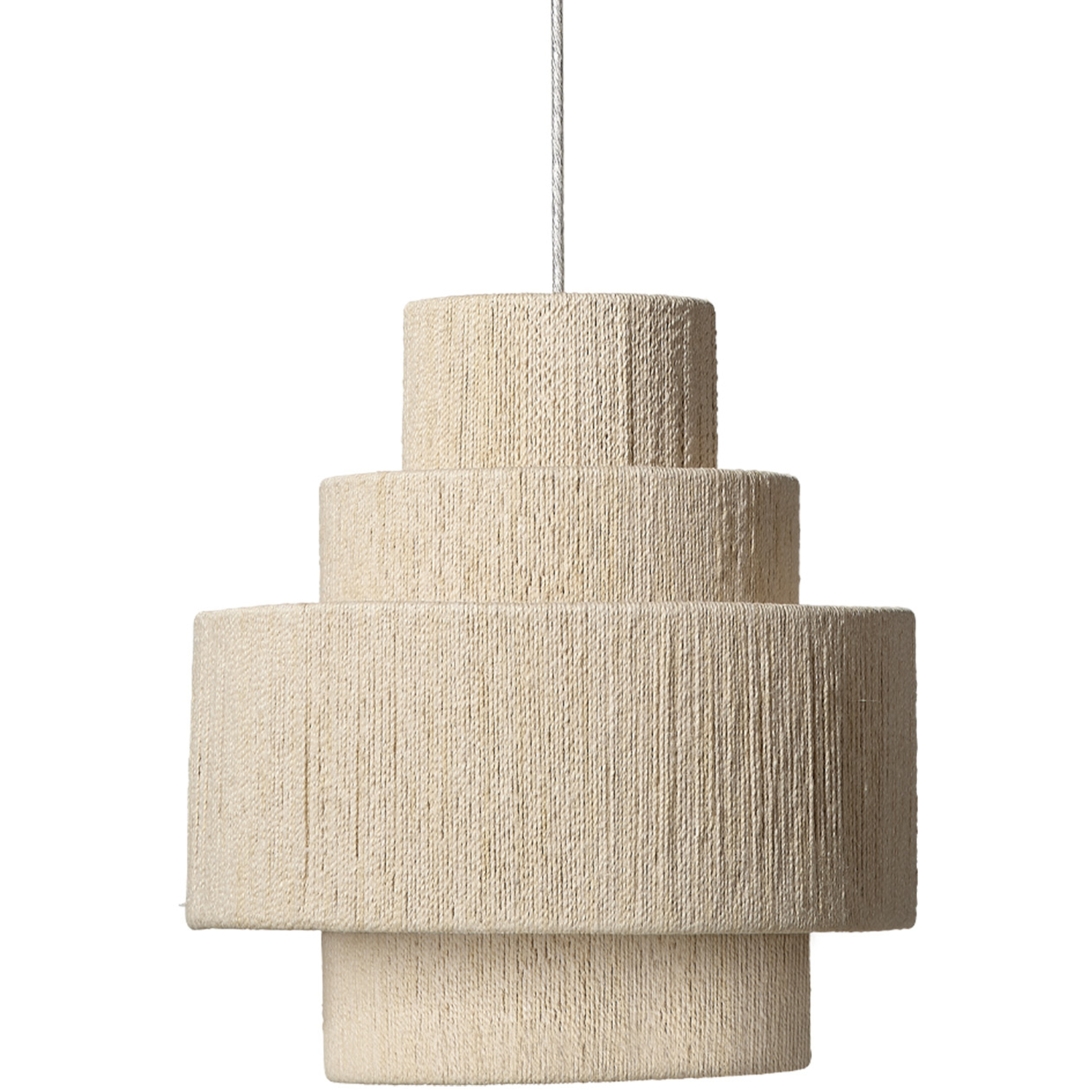 Filament 1 Light 15 inch Off White Pendant Ceiling Light
