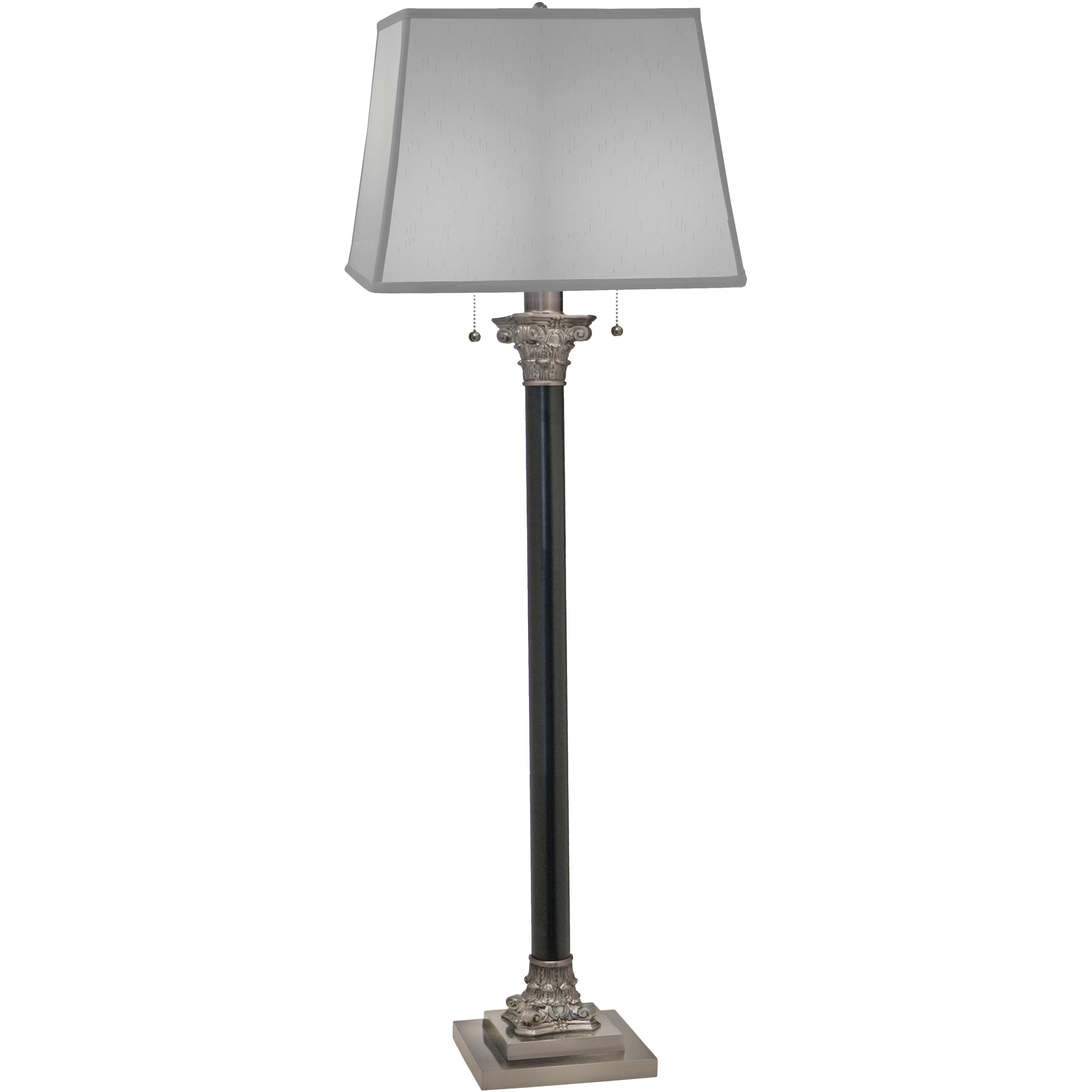 Stiffel FL-6693-A2271-AN Ellie 61 inch 150 watt Antique Nickel Floor ...