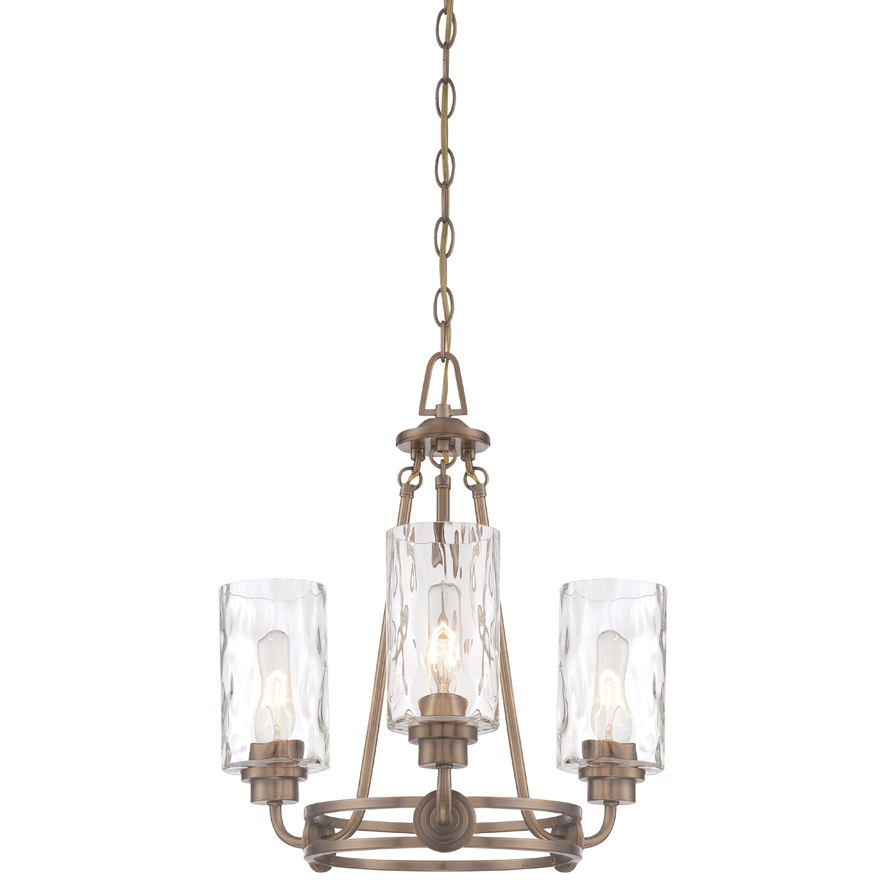 Designers Fountain 87183-OSB Gramercy Park 3 Light 18 inch Old Satin ...