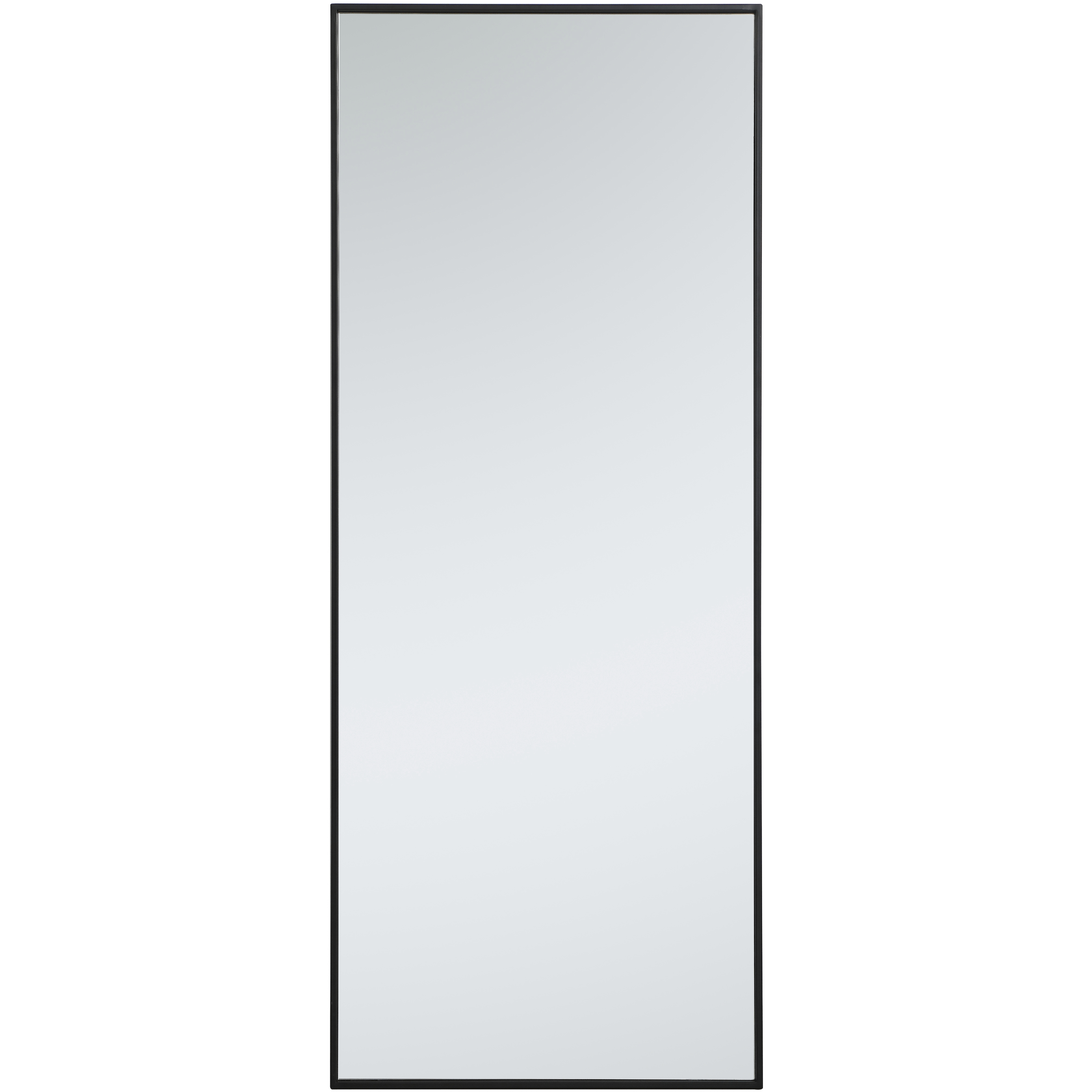 Elegant Lighting MR42460BK Monet 60 X 24 inch Black Wall Mirror