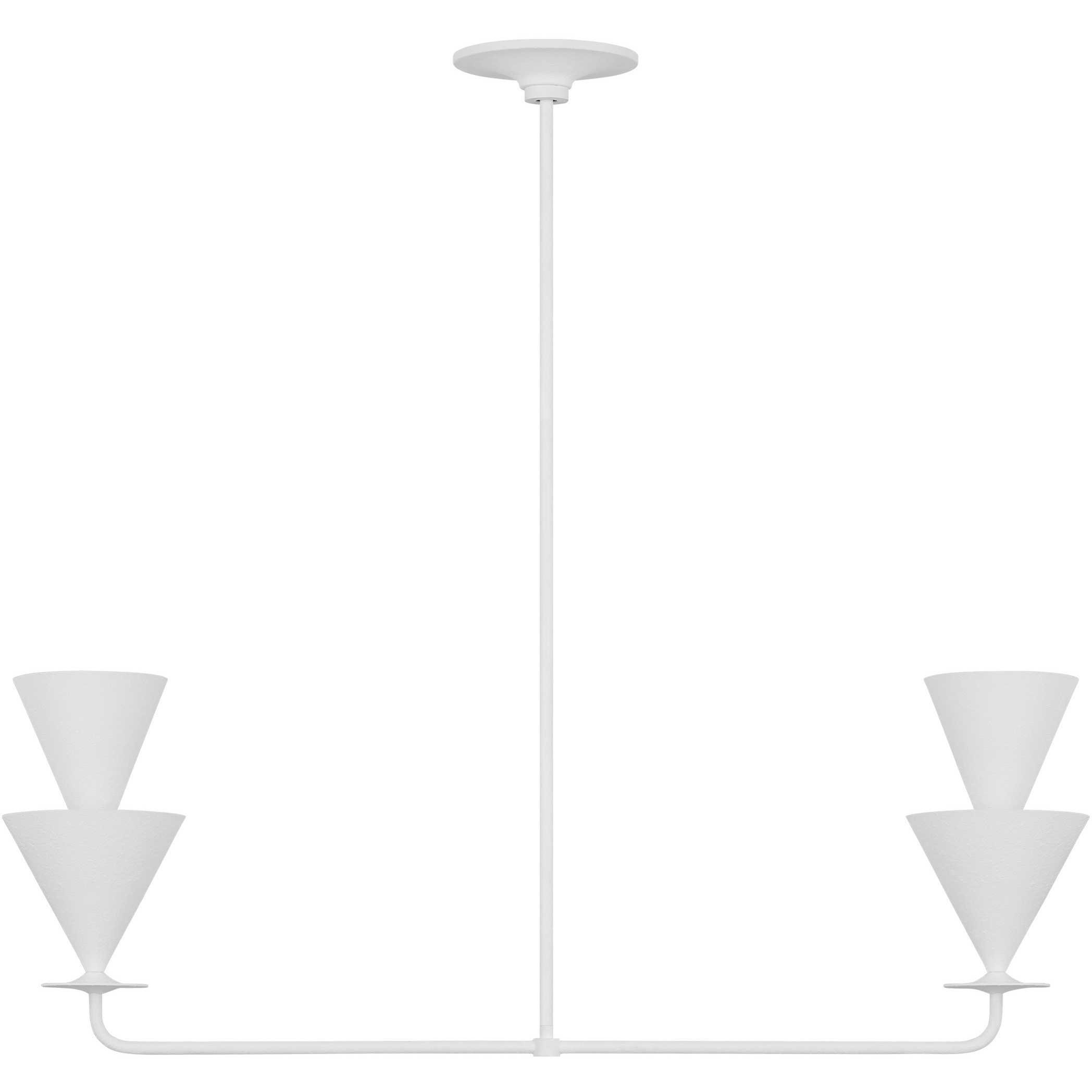 Christiane Lemieux Cornet Linear Chandelier Ceiling Light