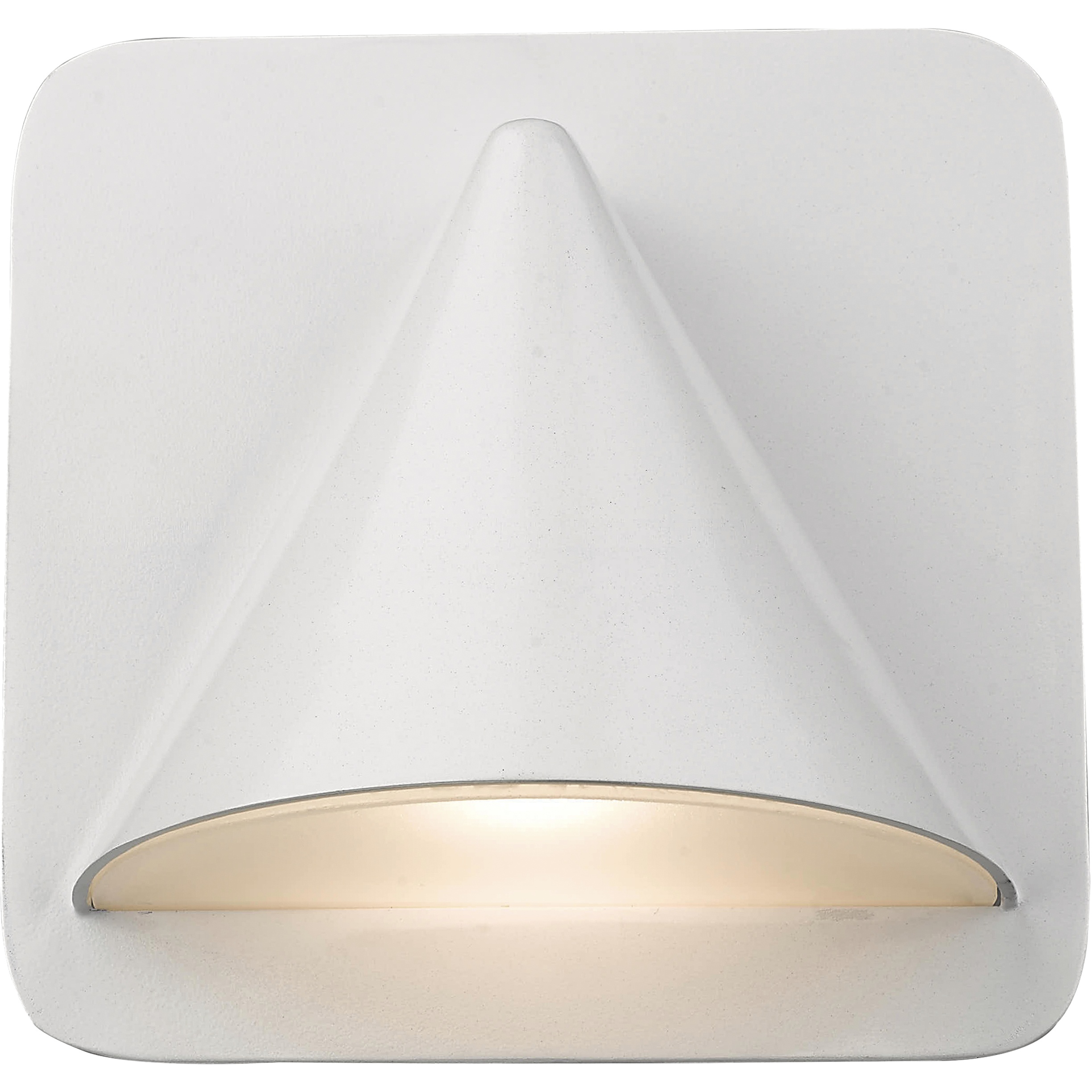 Z-Lite 578WH-LED Obelisk LED 6.25 inch White Outdoor Wall Light