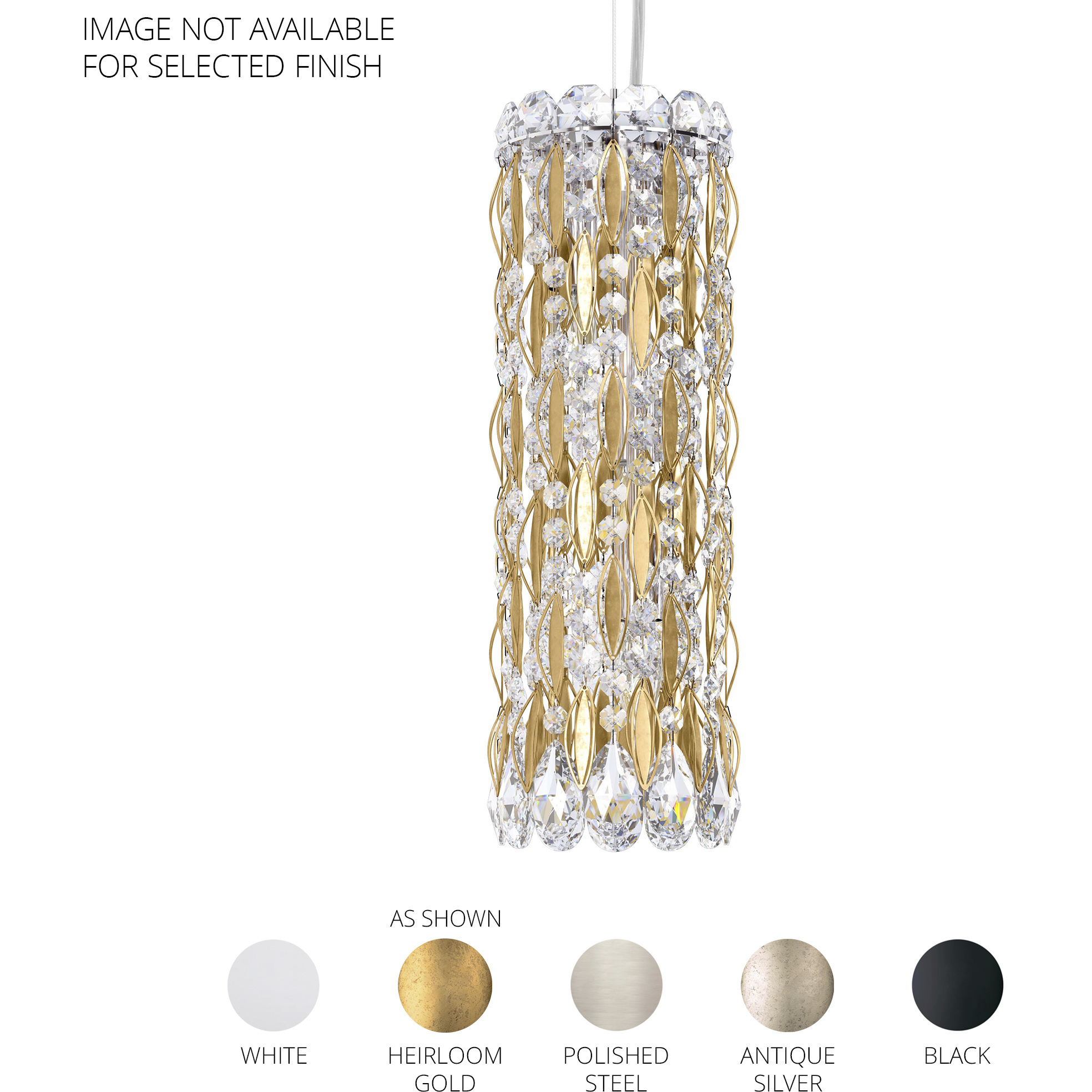 Schonbek RS8341N-51H Sarella 3 Light Black Mini Pendant Ceiling Light ...