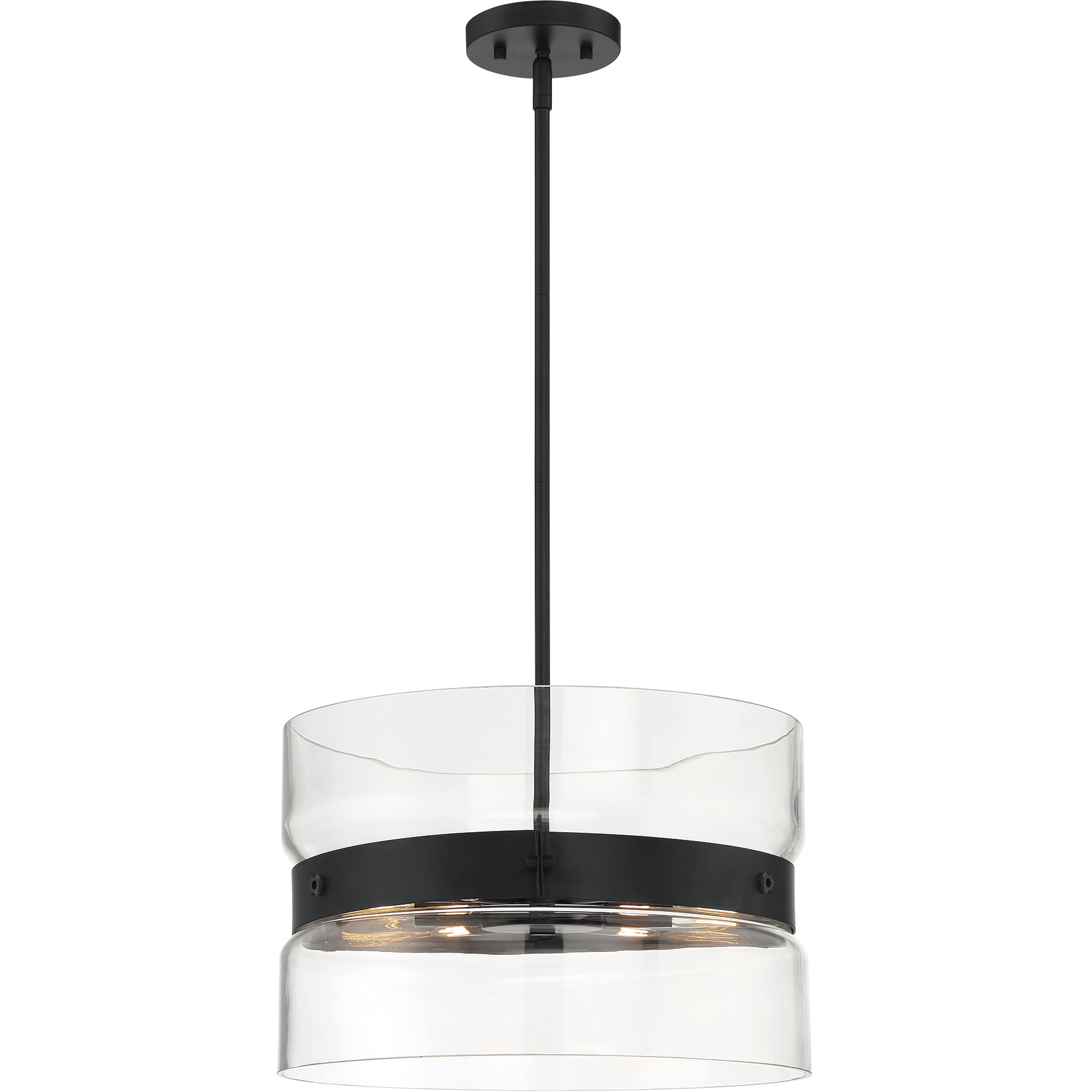 Designers Fountain D222C-16P-MB Midnight LA 6 Light 16 inch Matte Black Pendant Ceiling Light