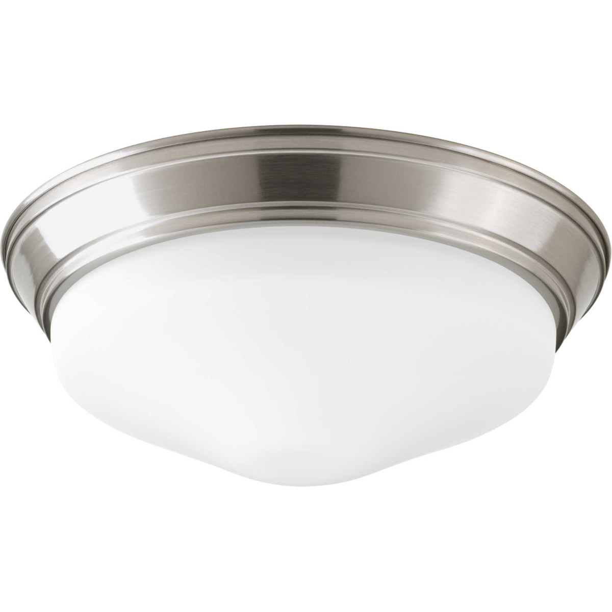 Progress P350053-009-30 LED Flush Mount LED 11 inch Brushed Nickel ...