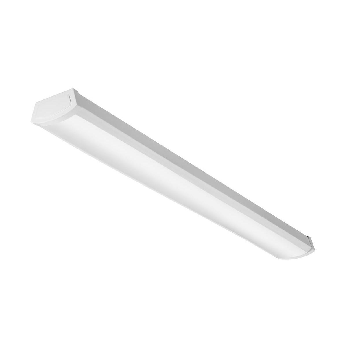 Lithonia Lighting FMLWL-48-840 Indoor LED 6 inch Gloss White Flush ...