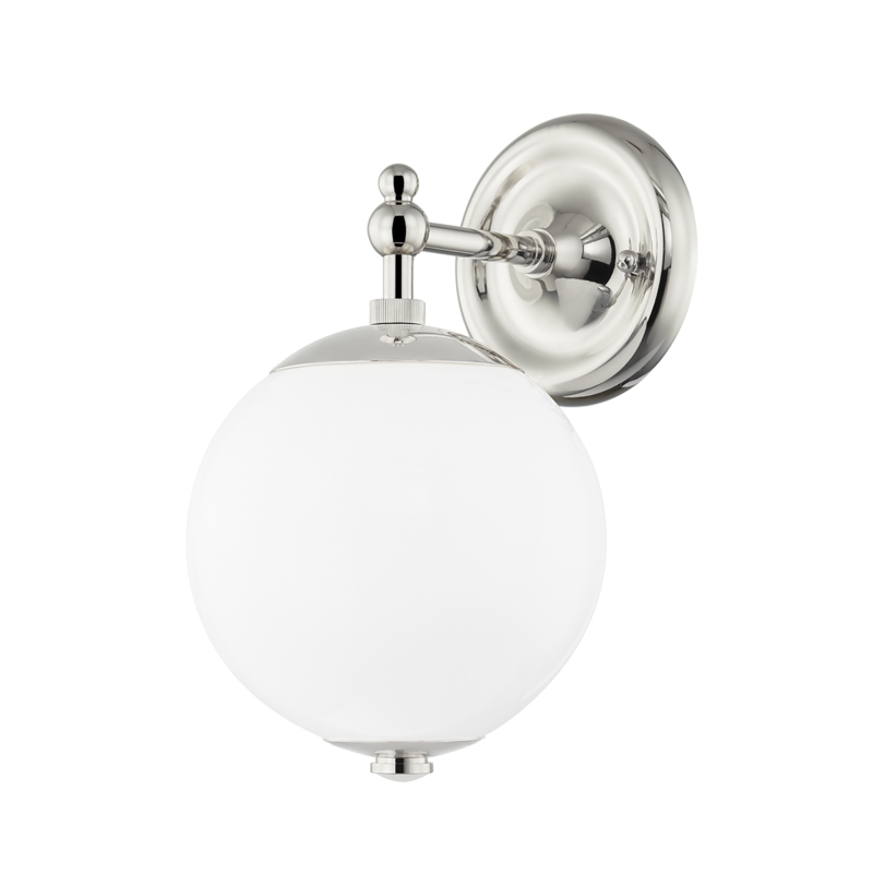 Hudson Valley MDS702-PN Sphere No.1 1 Light 6.5 inch Polished Nickel ...