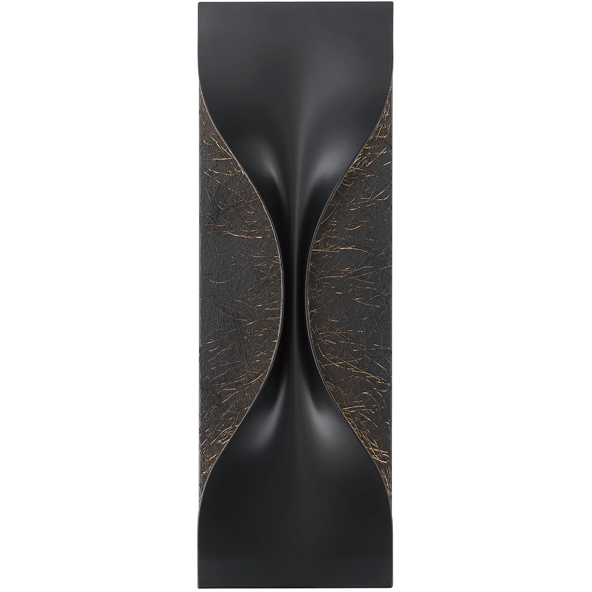 Eurofase 48972-017 Shayla 1 Light 18 inch Gold and Black Outdoor Wall ...