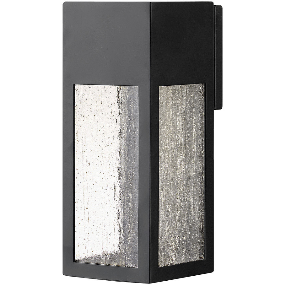Hinkley 1784SK-LL Rook LED 12 inch Satin Black Outdoor Wall Mount ...