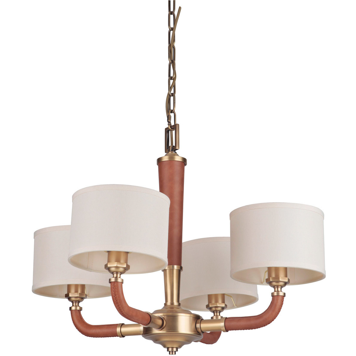 Craftmade 48124-VB Gallery Huxley 4 Light 28 inch Vintage Brass ...