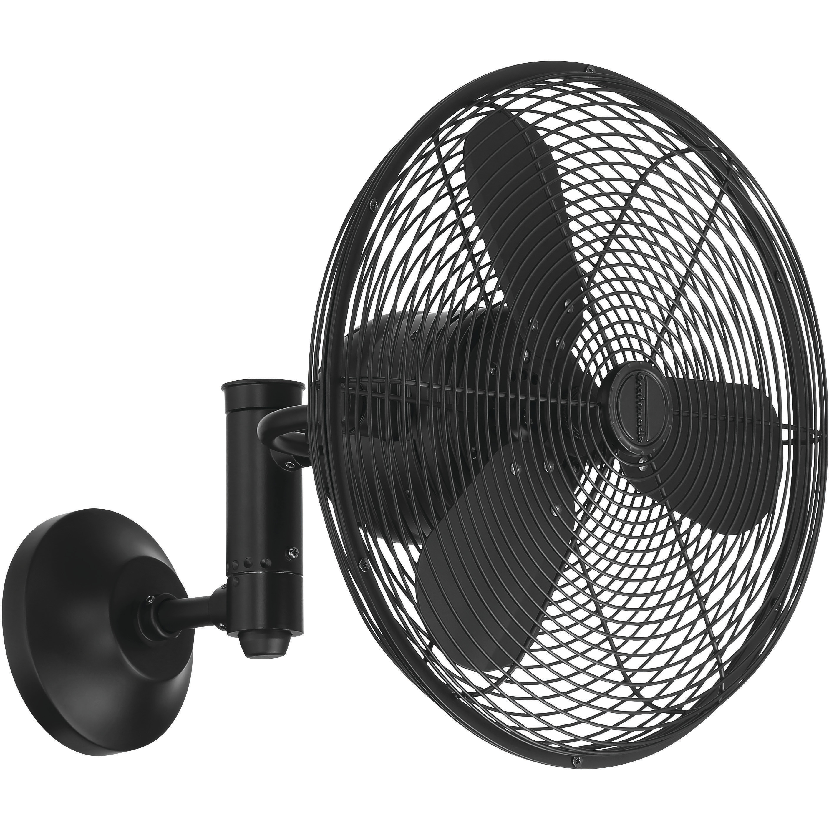 Craftmade BW414FB3 Bellows IV 14 inch Flat Black Indoor/Outdoor Fan