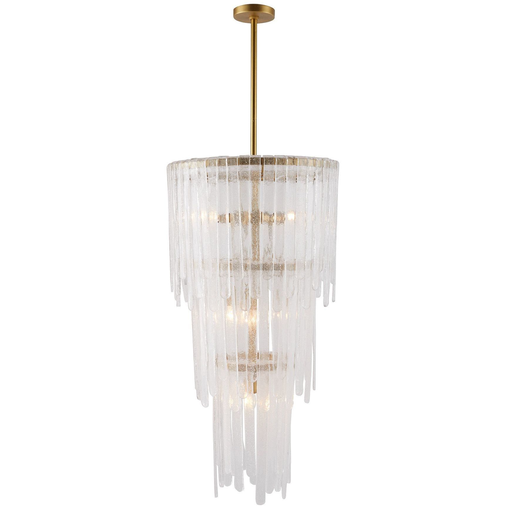 Arteriors DSC05 Raine 7 Light 21 inch Clear Seedy Chandelier Ceiling Light