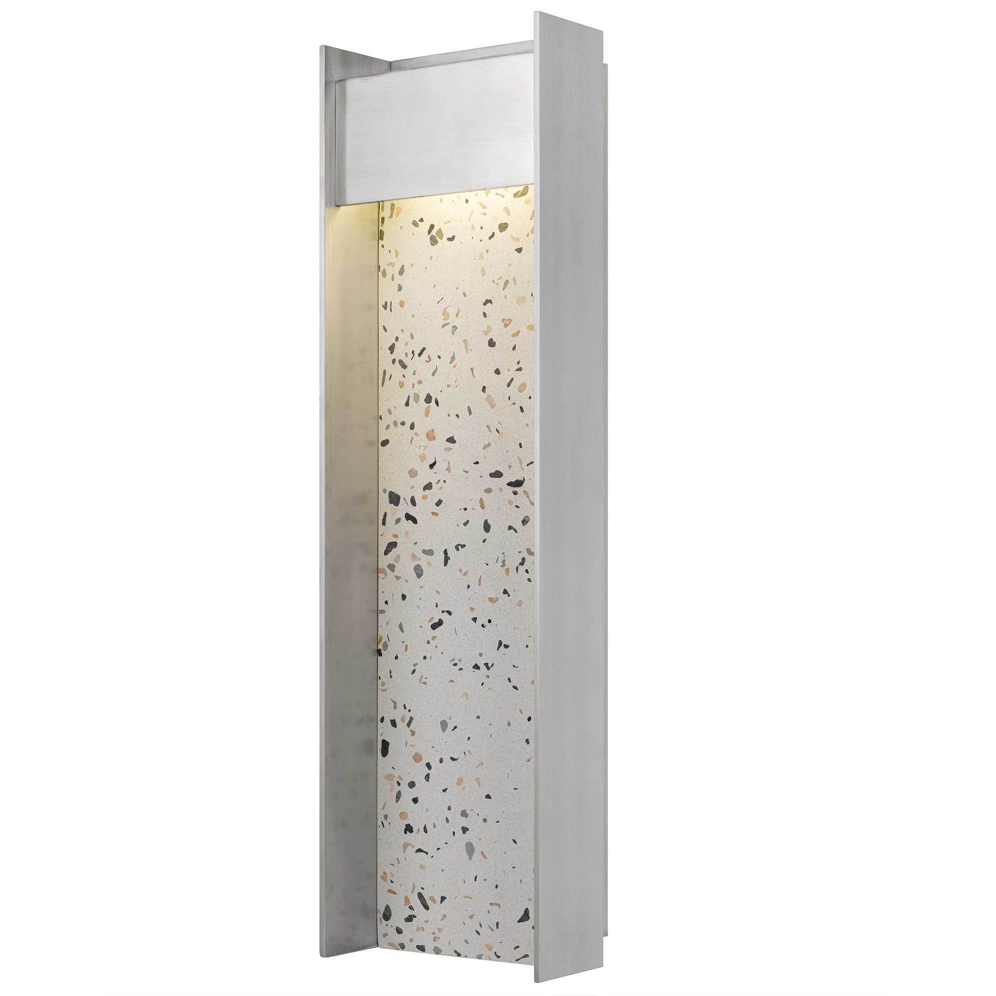 Alteck Lighting AW0096-3CCT-W-BA Terrazzo LED 20 inch Brushed Aluminum ...