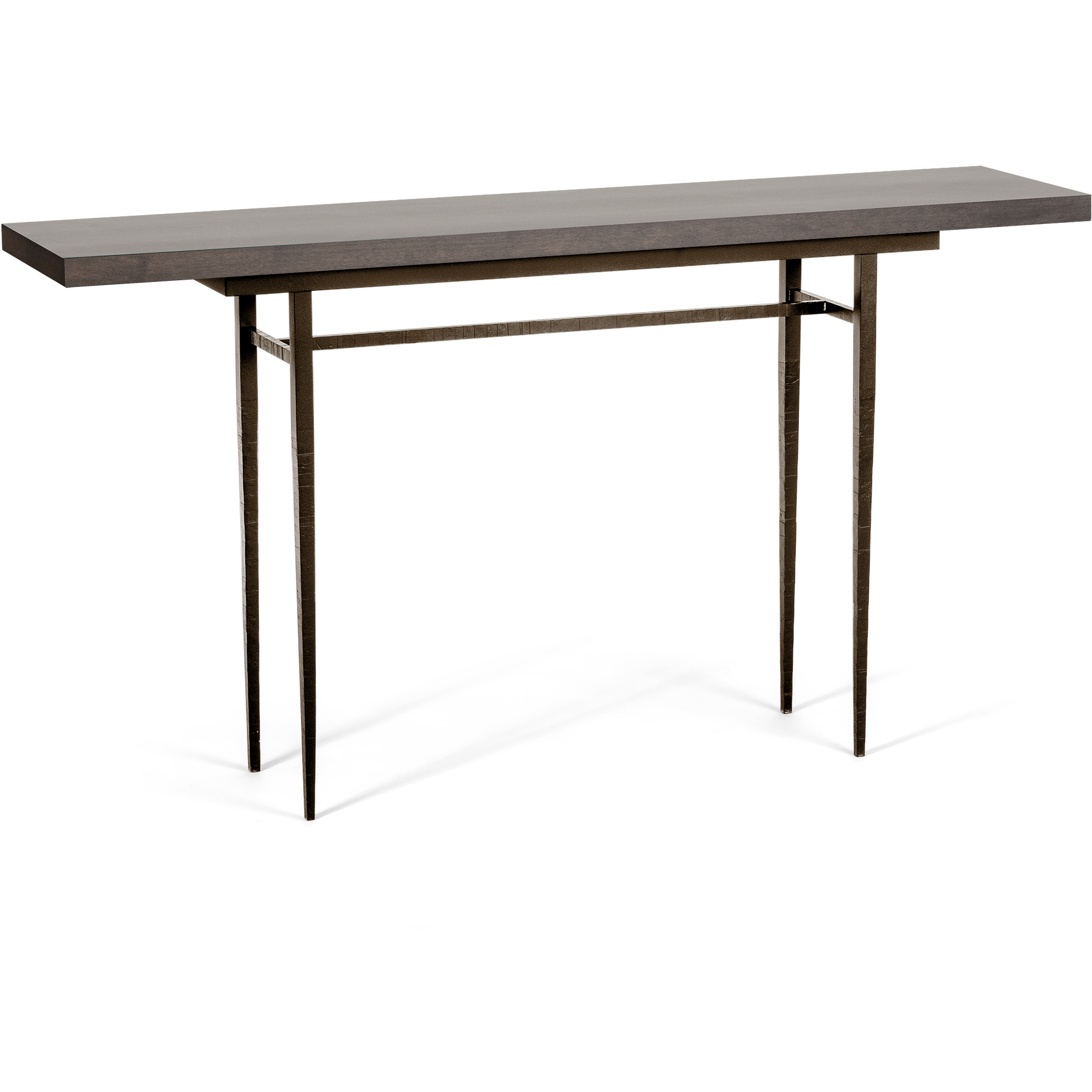 Wick 60 X 14 inch White Console Table in Maple Espresso