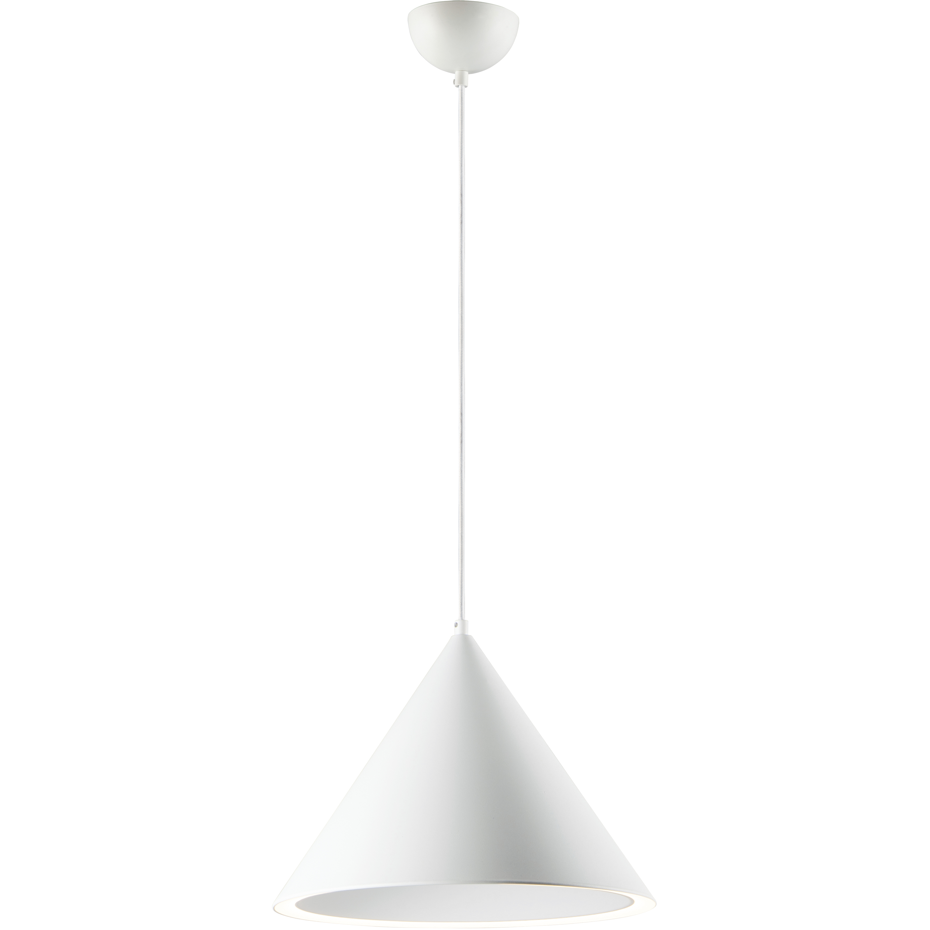 ET2 E20086-MW Abyss LED 15.75 inch Matte White Single Pendant Ceiling Light