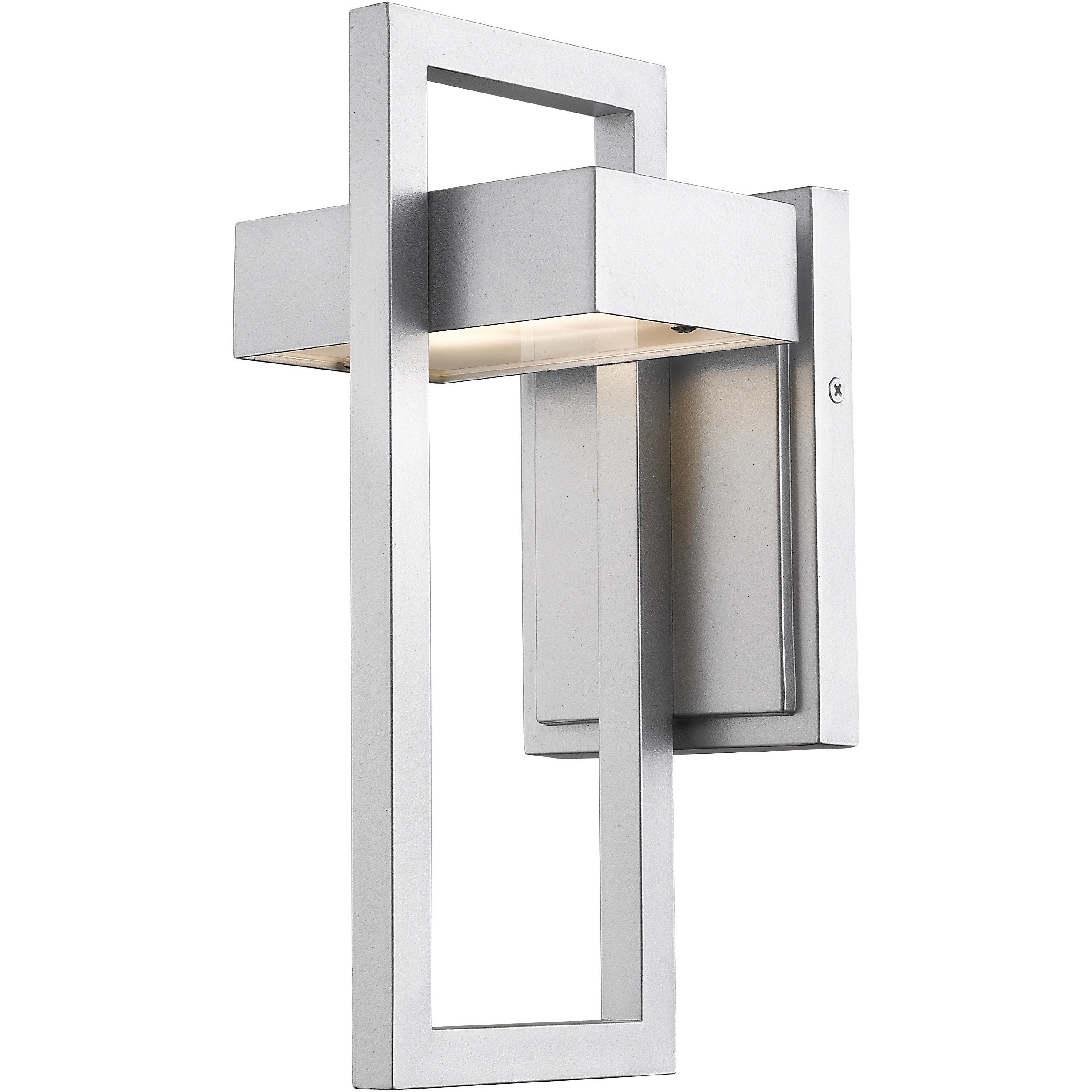 Z-Lite 566S-SL-LED Luttrel LED 11.75 inch Silver Outdoor Wall Light