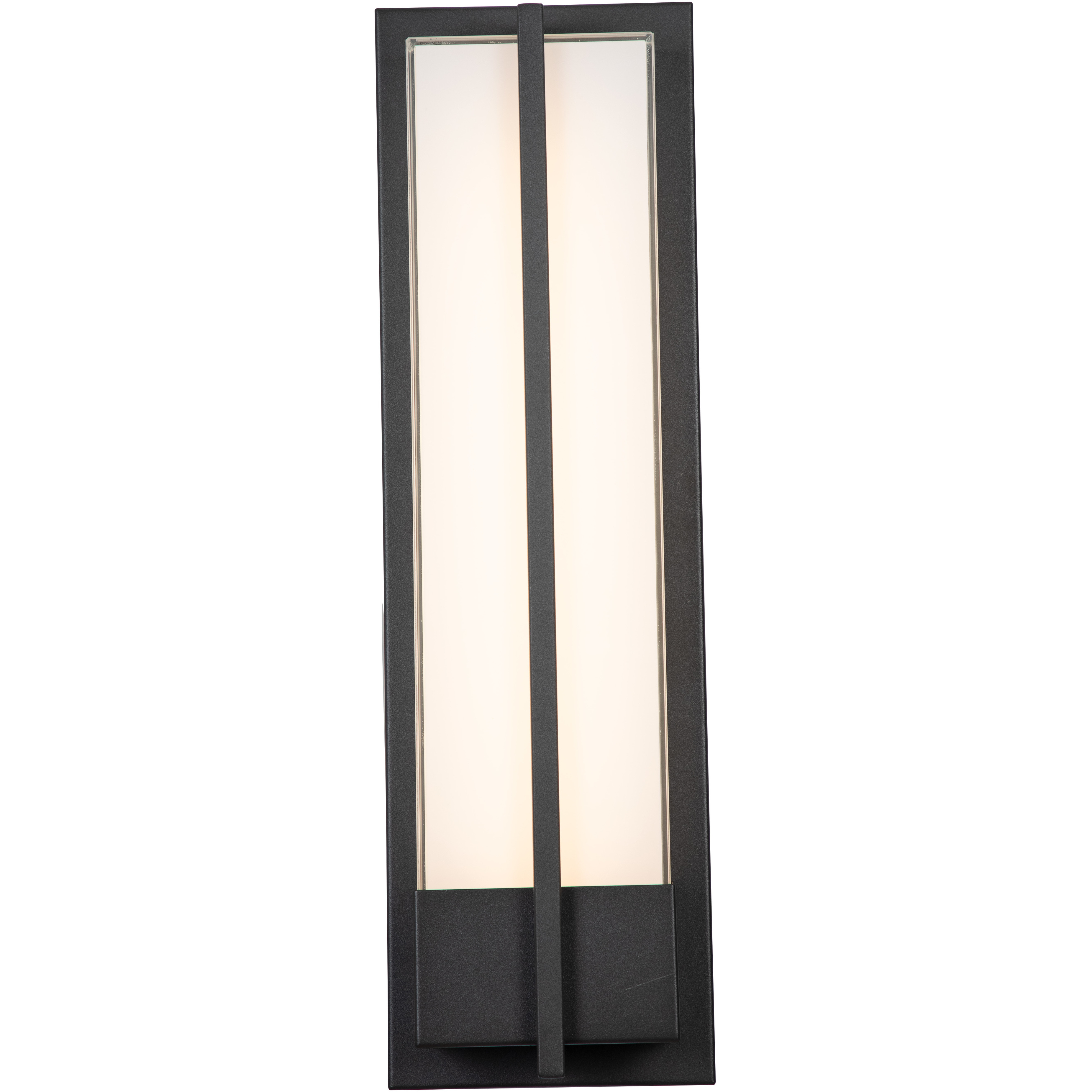 Abra Lighting 50017ODW-MB Neutron LED 6 inch Matte Black ADA Wall ...