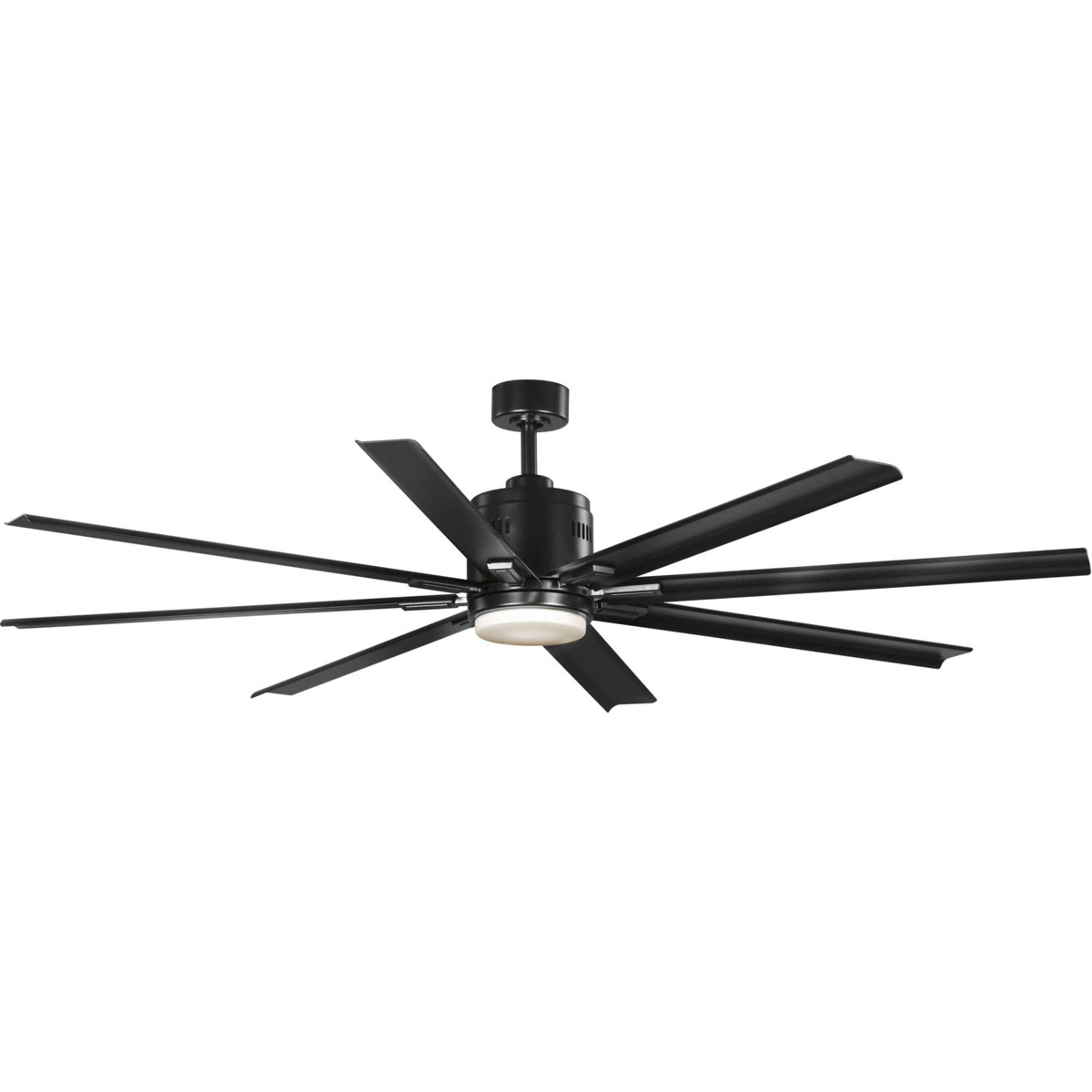 Progress P2550-3130K Vast 72 inch Black Ceiling Fan, Progress LED