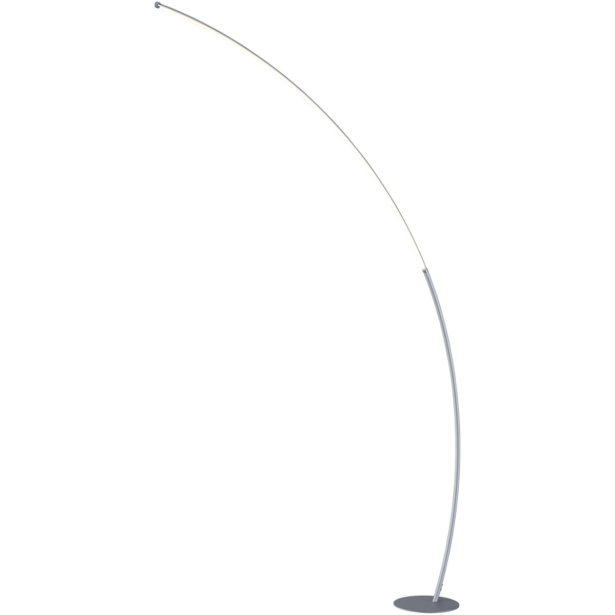 Lite Source LS-83561SILV Monita 80 inch 30.00 watt Silver Arc Lamps ...