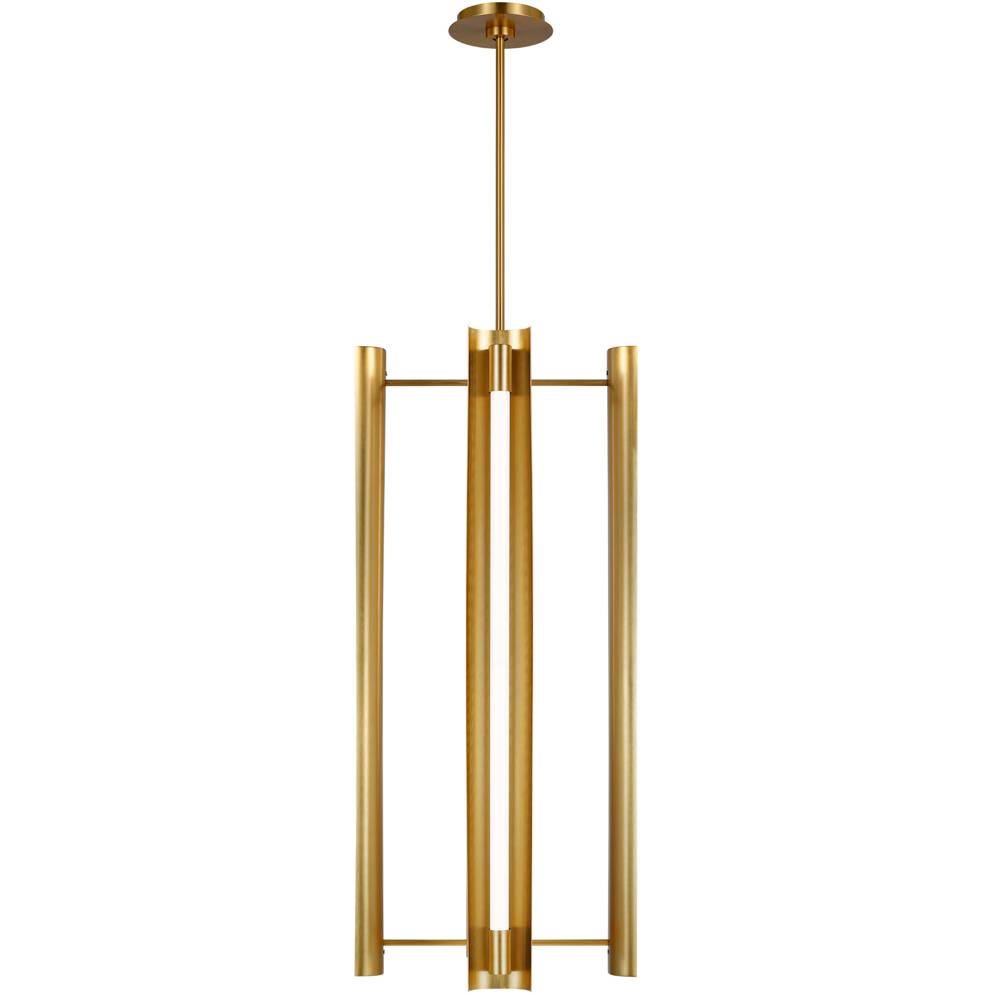 Kelly by Kelly Wearstler Carson LED 16.13 inch Burnished Brass Pendant ...