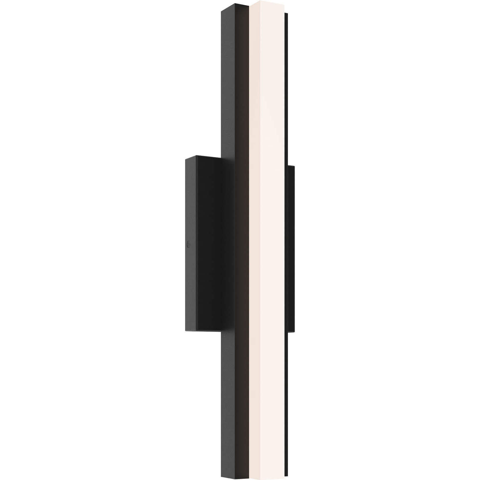DALS Lighting DCP-LWS19 Architect Wall 1 Light 2.5 inch Black Wall ...