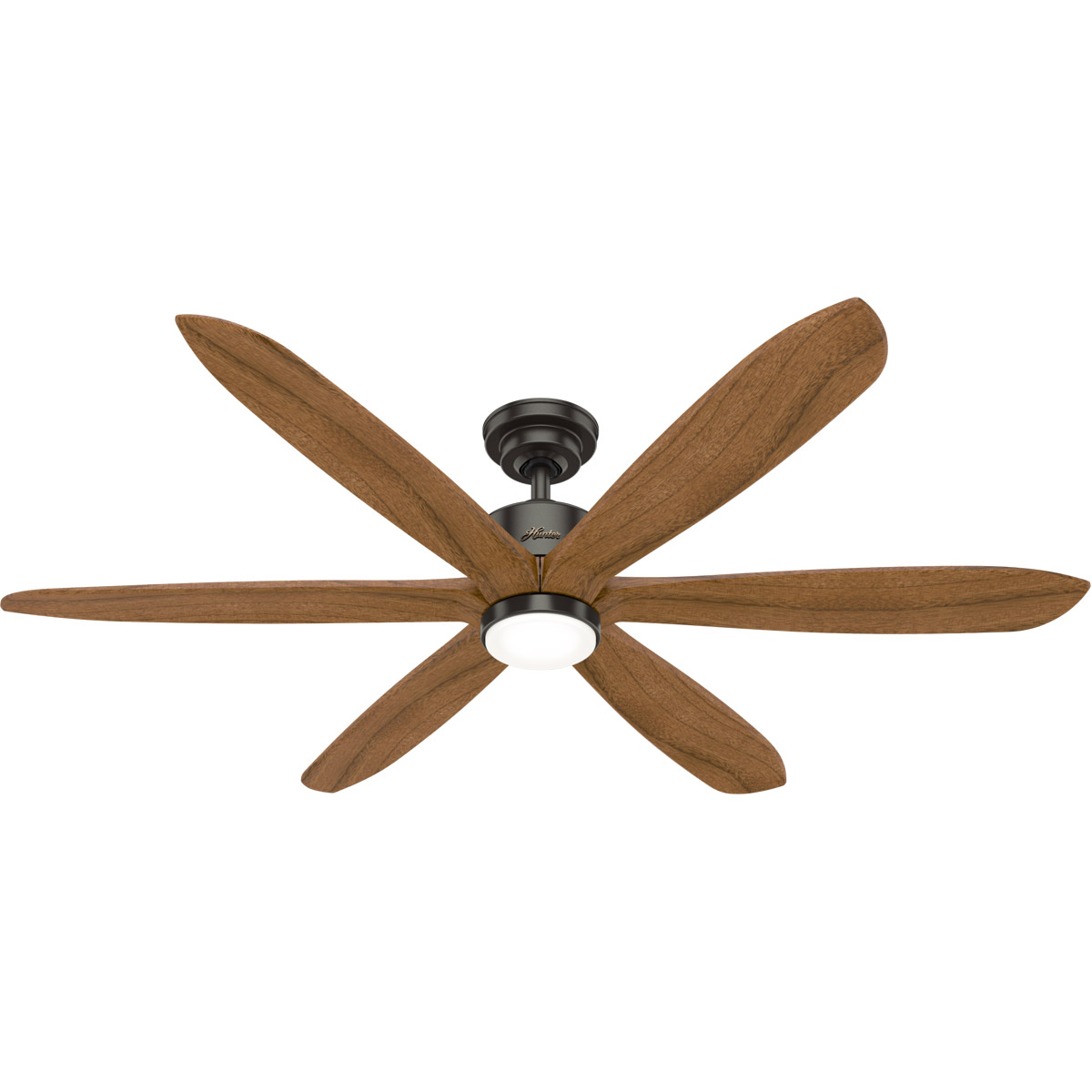 Hunter Fan 50769 Rhinebeck 58 inch Noble Bronze with Cinnamon Walnut ...