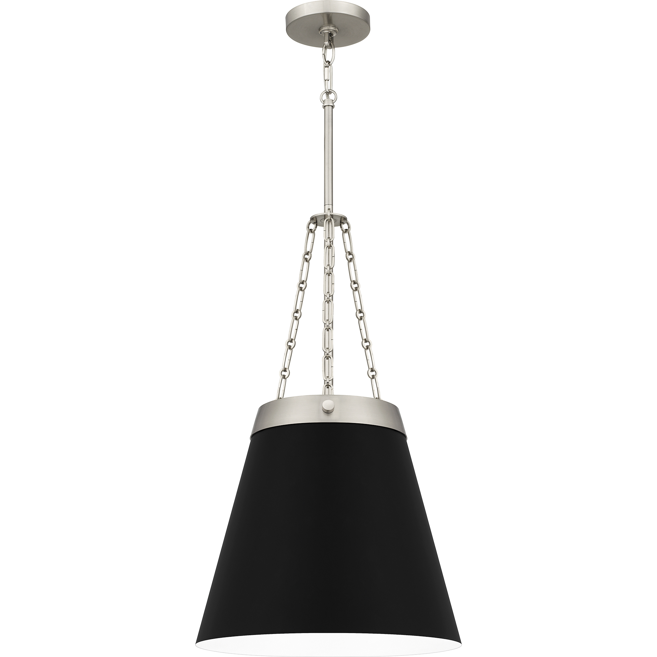 Quoizel QPP6183BN Alwyn 1 Light 13.75 inch Brushed Nickel Mini Pendant ...