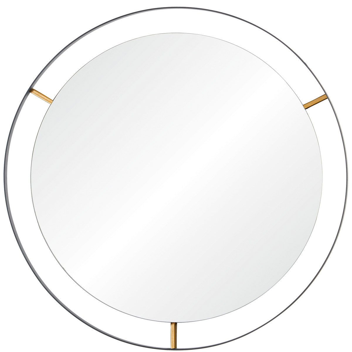 Varaluz 610010 Framed 30 X 30 inch Matte Black Wall Mirror