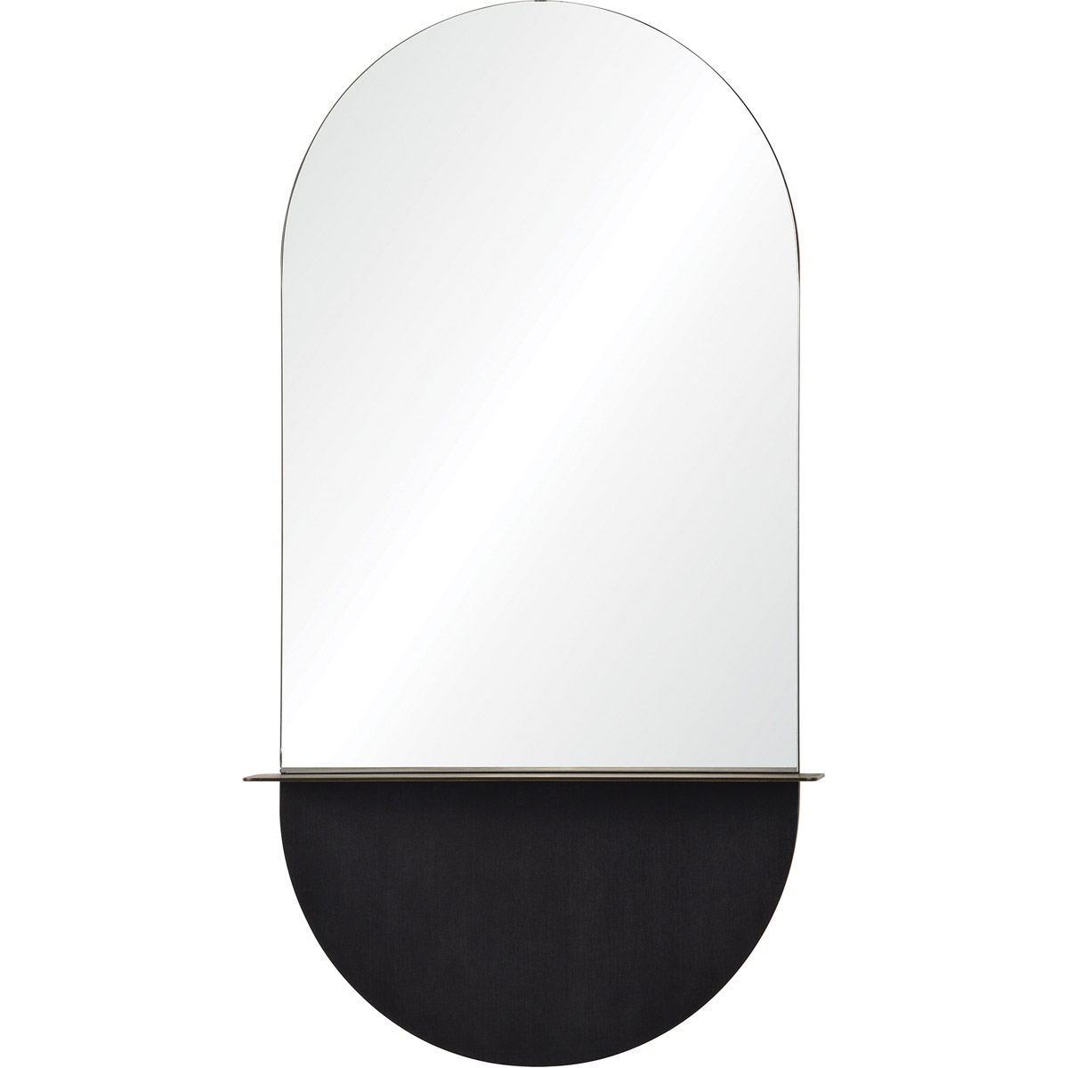 Renwil MT2131 Lisdarra 44 X 24 inch Wall Mirror, Medium Irregular