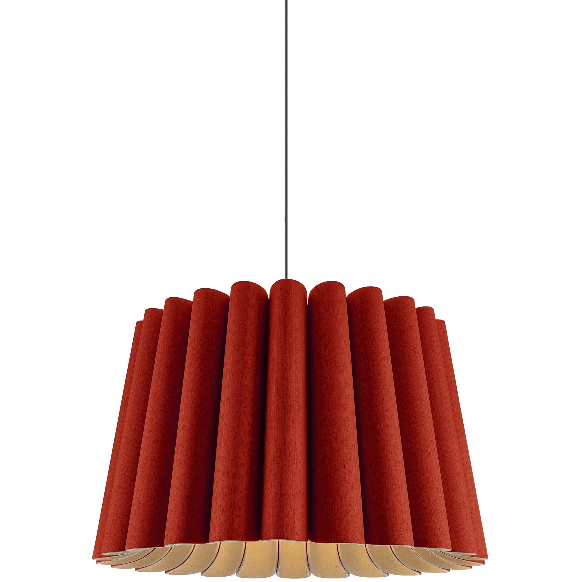 Bruck Lighting WEPREN/80L/RED/ACT Renata 1 Light 31.5 inch Black ...