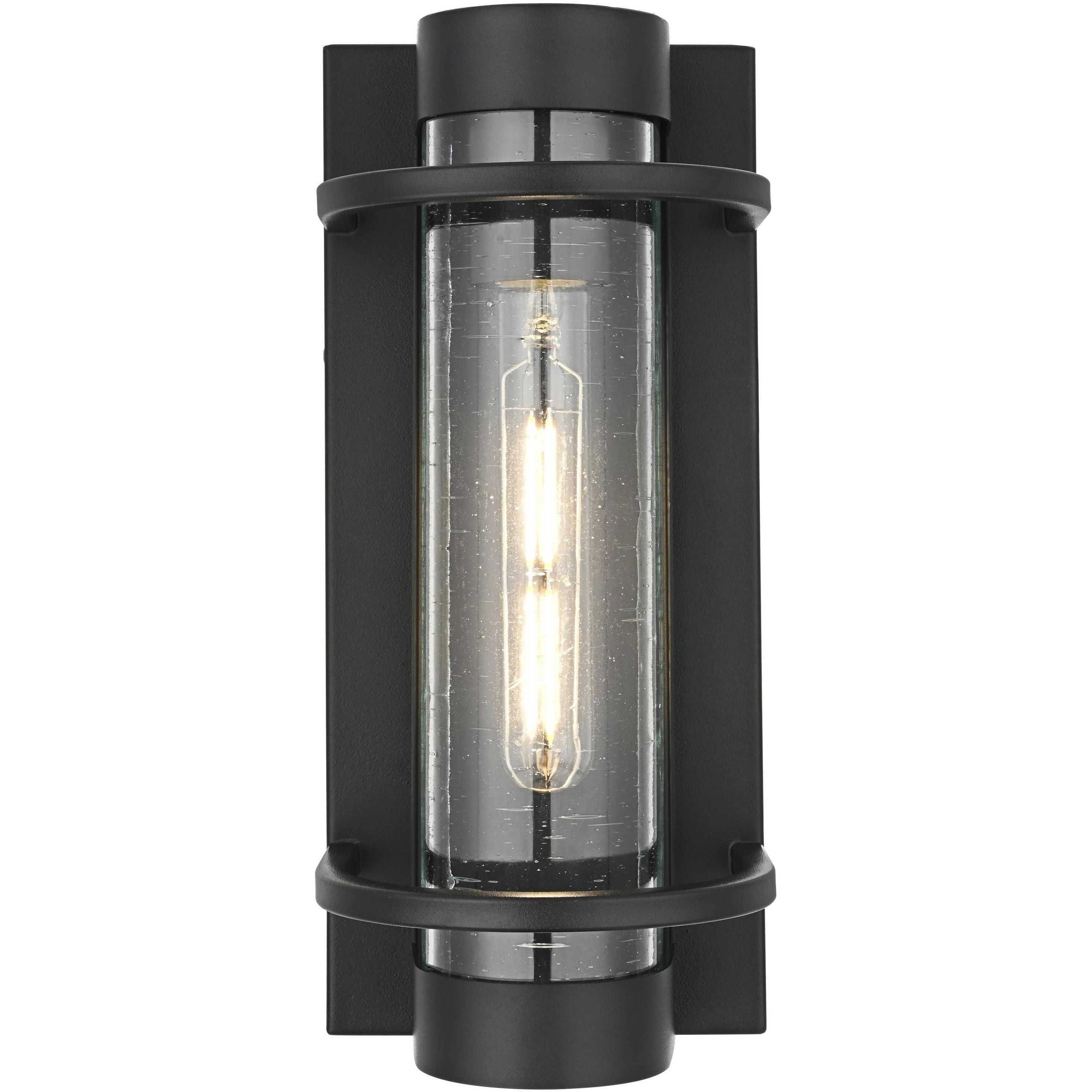 Elegant Lighting OD368W13BK Parrish 1 Light 12.5 inch Black Outdoor ...