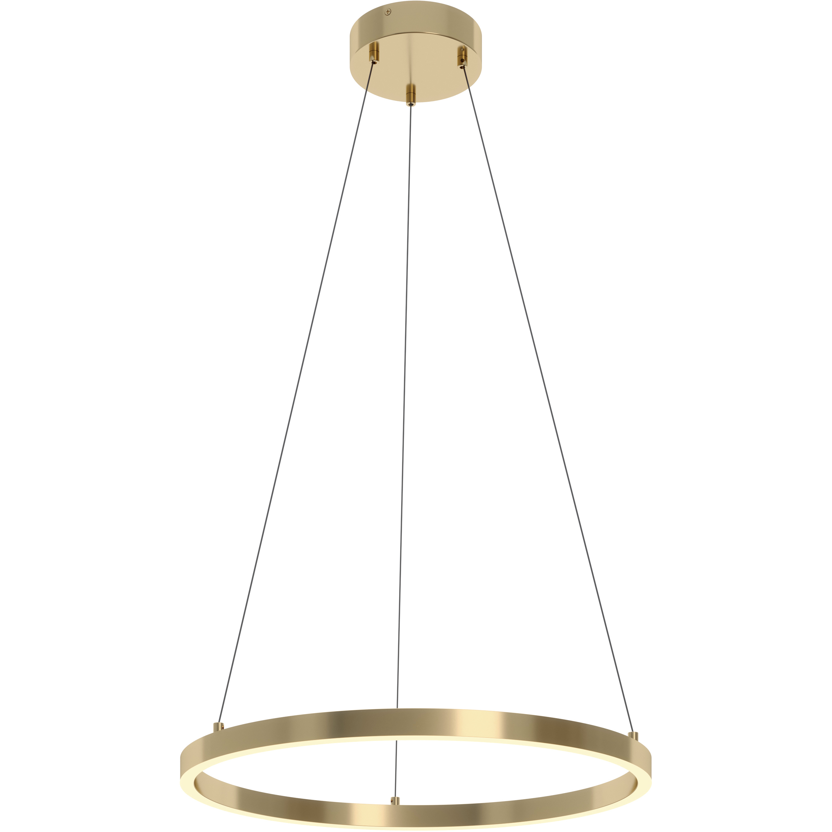 AFX GLOP24L30D1SB Glo LED 24 inch Satin Brass Pendant Ceiling Light