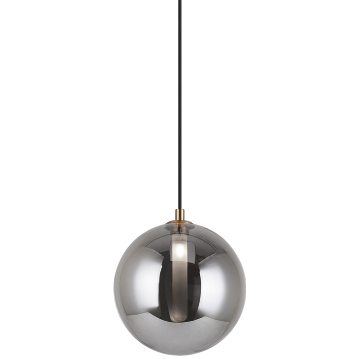 Matteo Lighting C81021SM Magma LED 8.75 inch Smoke Pendant Ceiling Light