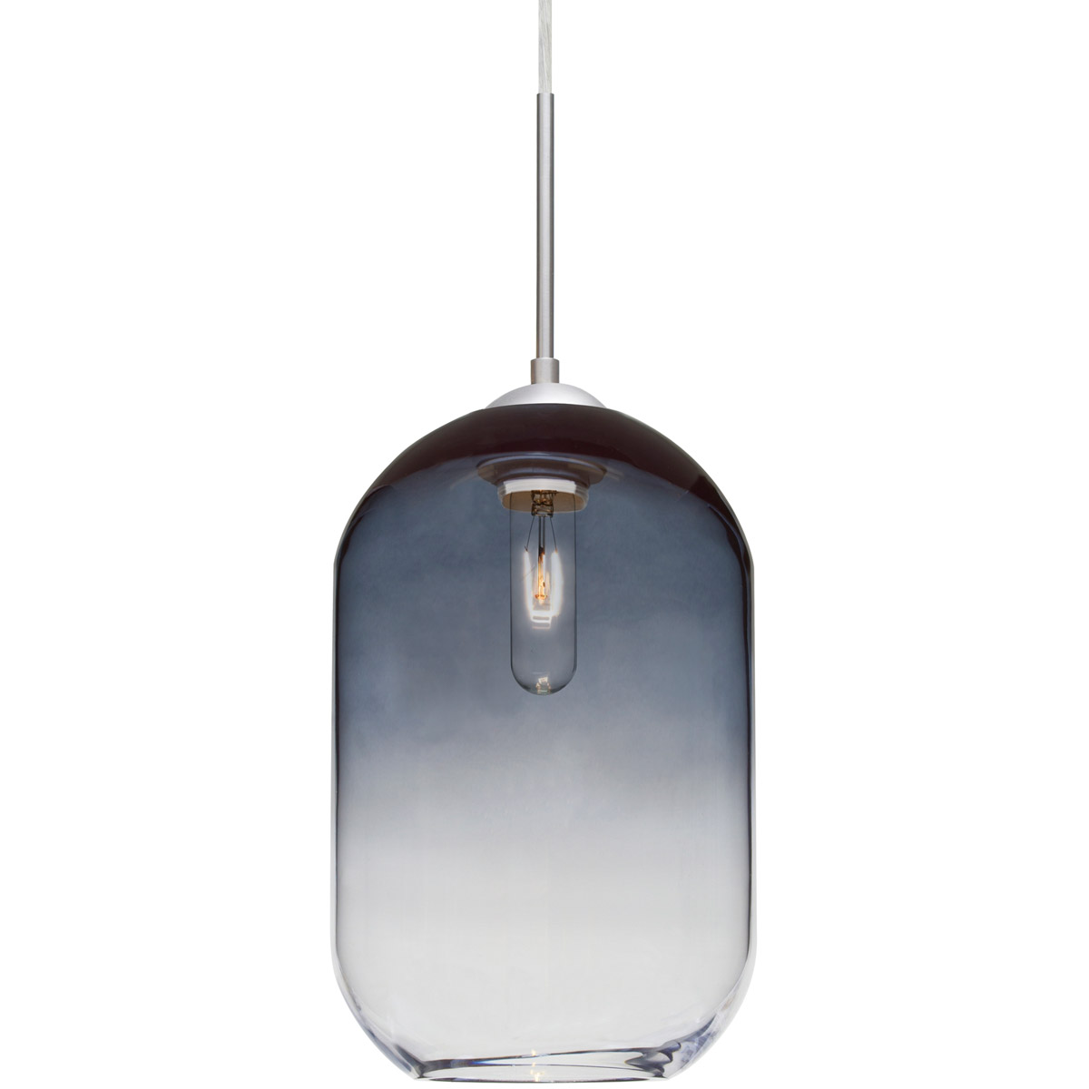 Besa Lighting 1JT-OMEGA12ST-SN Omega 12 1 Light Satin Nickel Cord ...