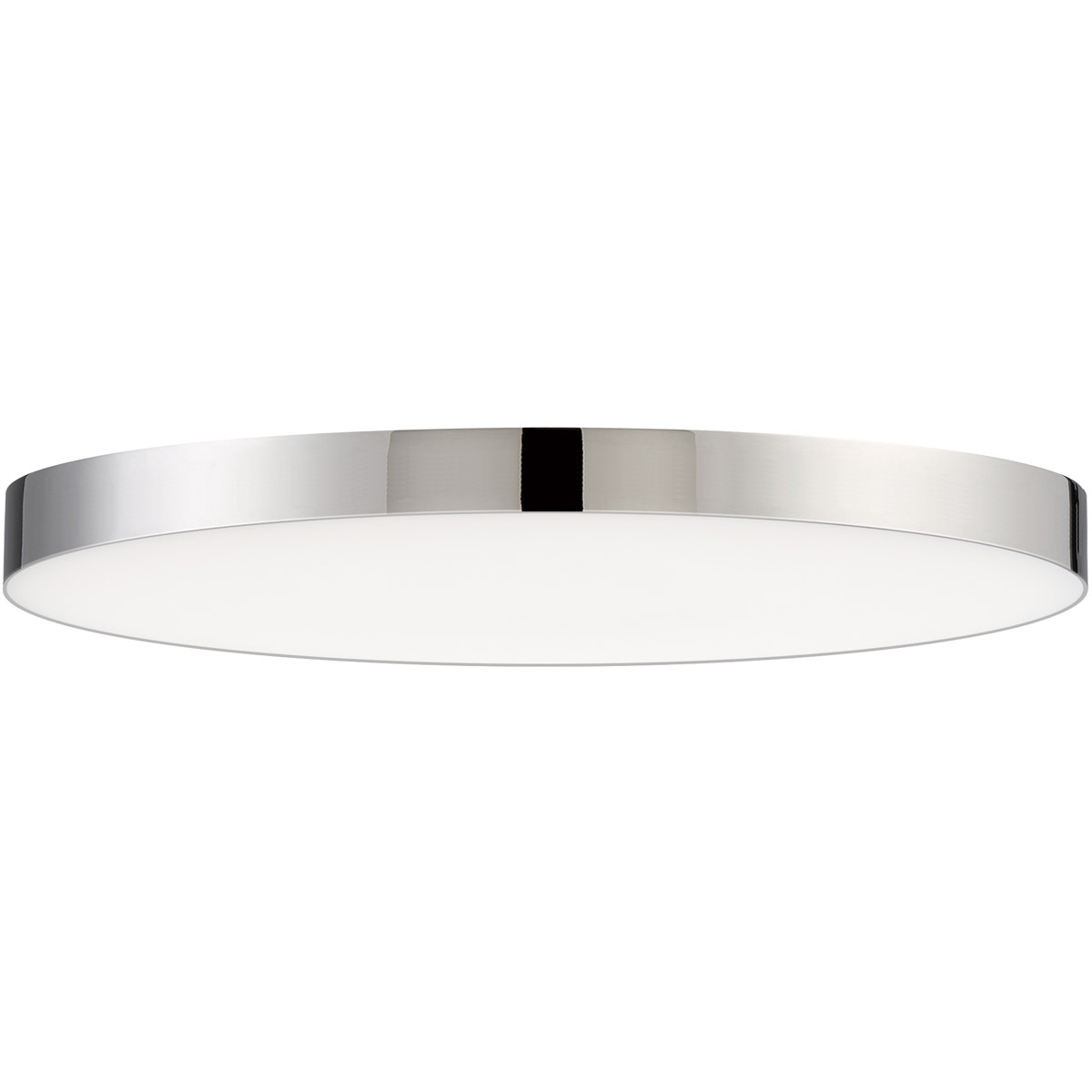 Maxim Lighting 57664WTPC Trim LED 11 inch Polished Chrome Flush Mount ...