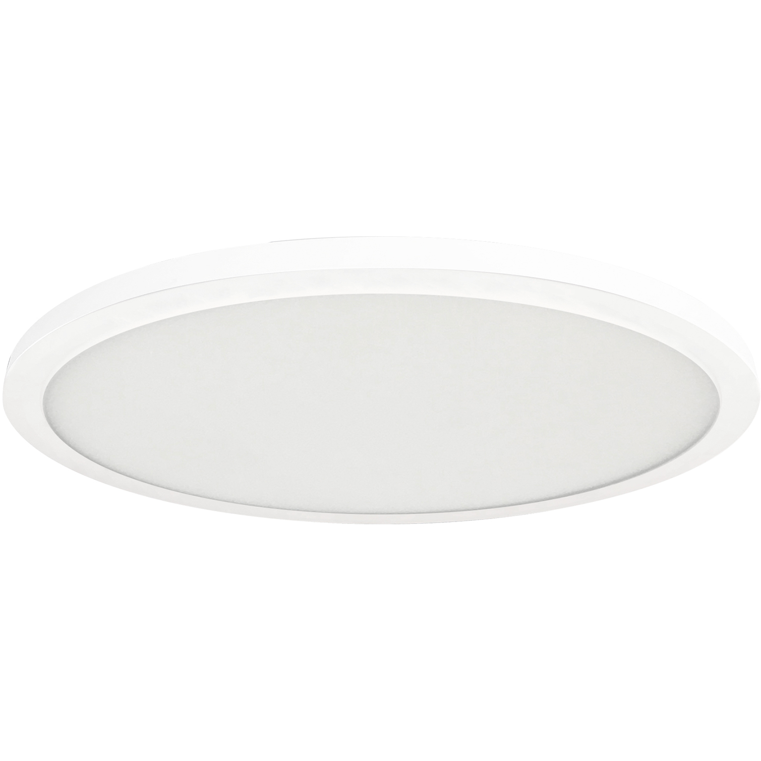 ELO LED 15.5 inch White Surface Mounted LED Ceiling Light in 3000K