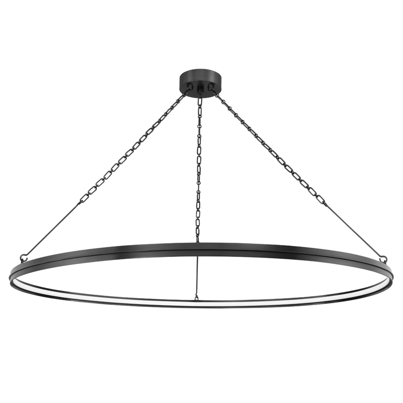 Hudson Valley 7156-OB Rosendale LED 56 inch Old Bronze Chandelier ...