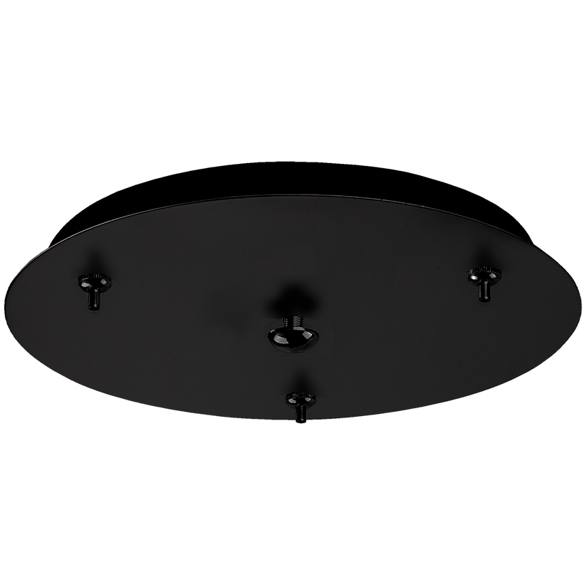 Kuzco Lighting CNP03AC-BK Canopy 1 Light 120 Black LED Canopies Ceiling ...