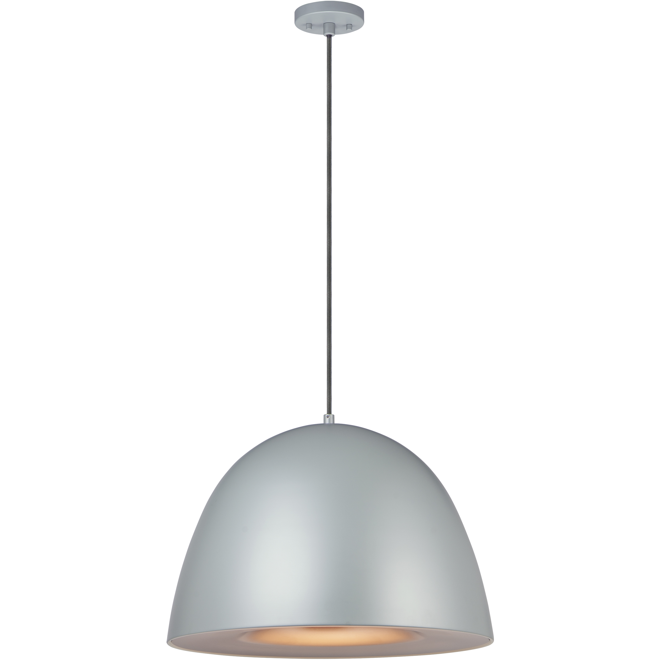 ET2 E24916-DGCOF Fungo LED 23.5 inch Dark Grey and Coffee Single Pendant Ceiling Light in Dark ...