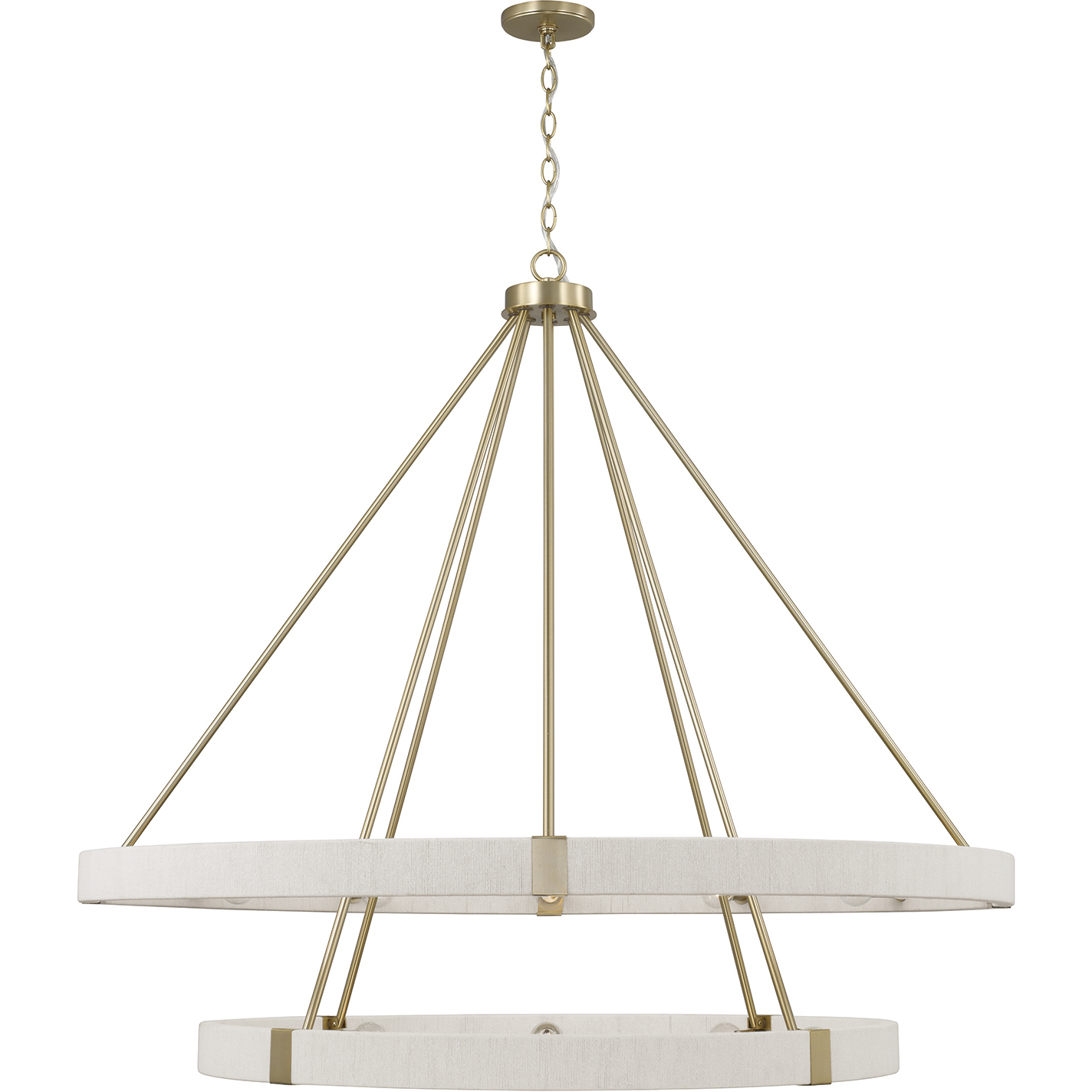Capital Lighting 449802MA Delaney 20 Light 48 inch Matte Brass ...