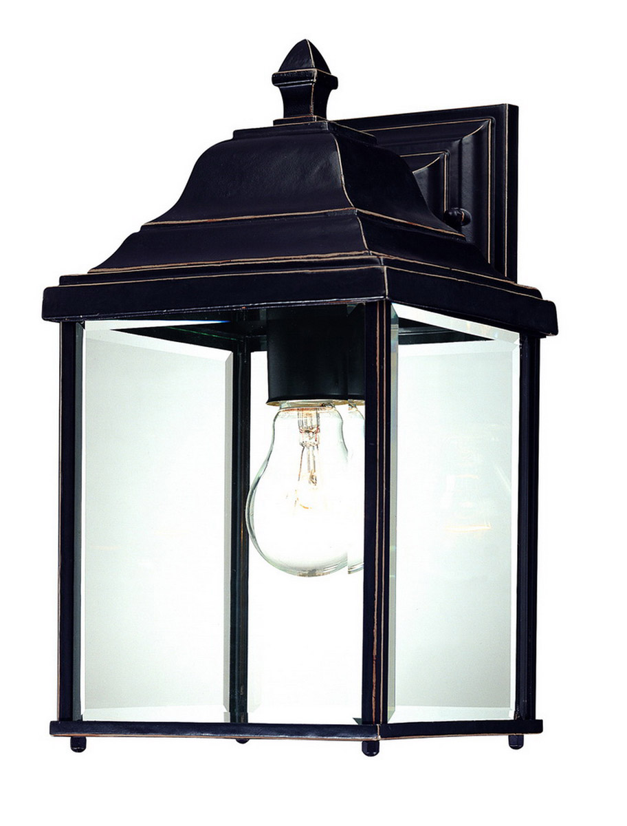Dolan Designs Charleston 1 Light Exterior Wall Lantern in Antique ...