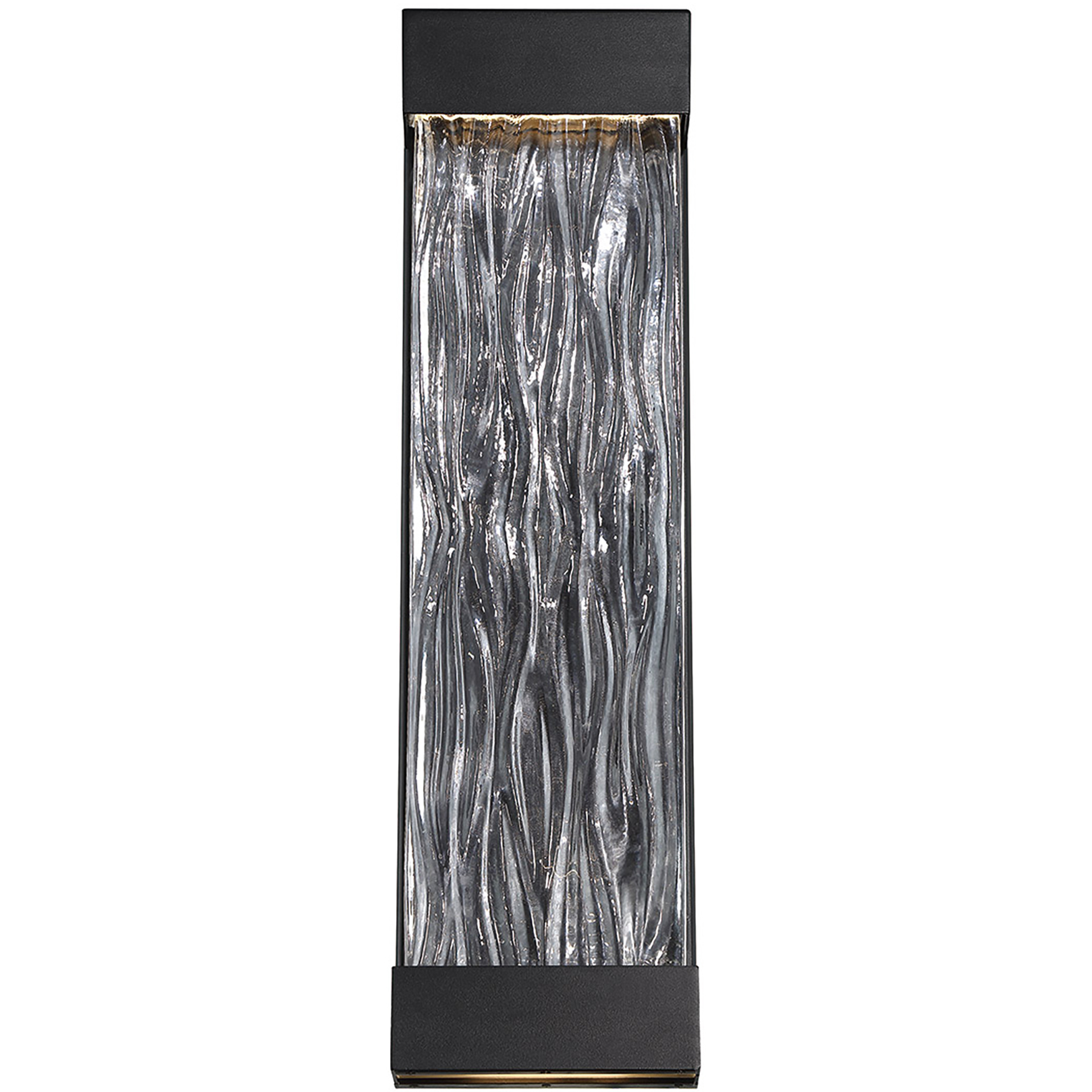 Modern Forms WS-W37916-BK Fathom LED 16 inch Black Outdoor Wall Light ...