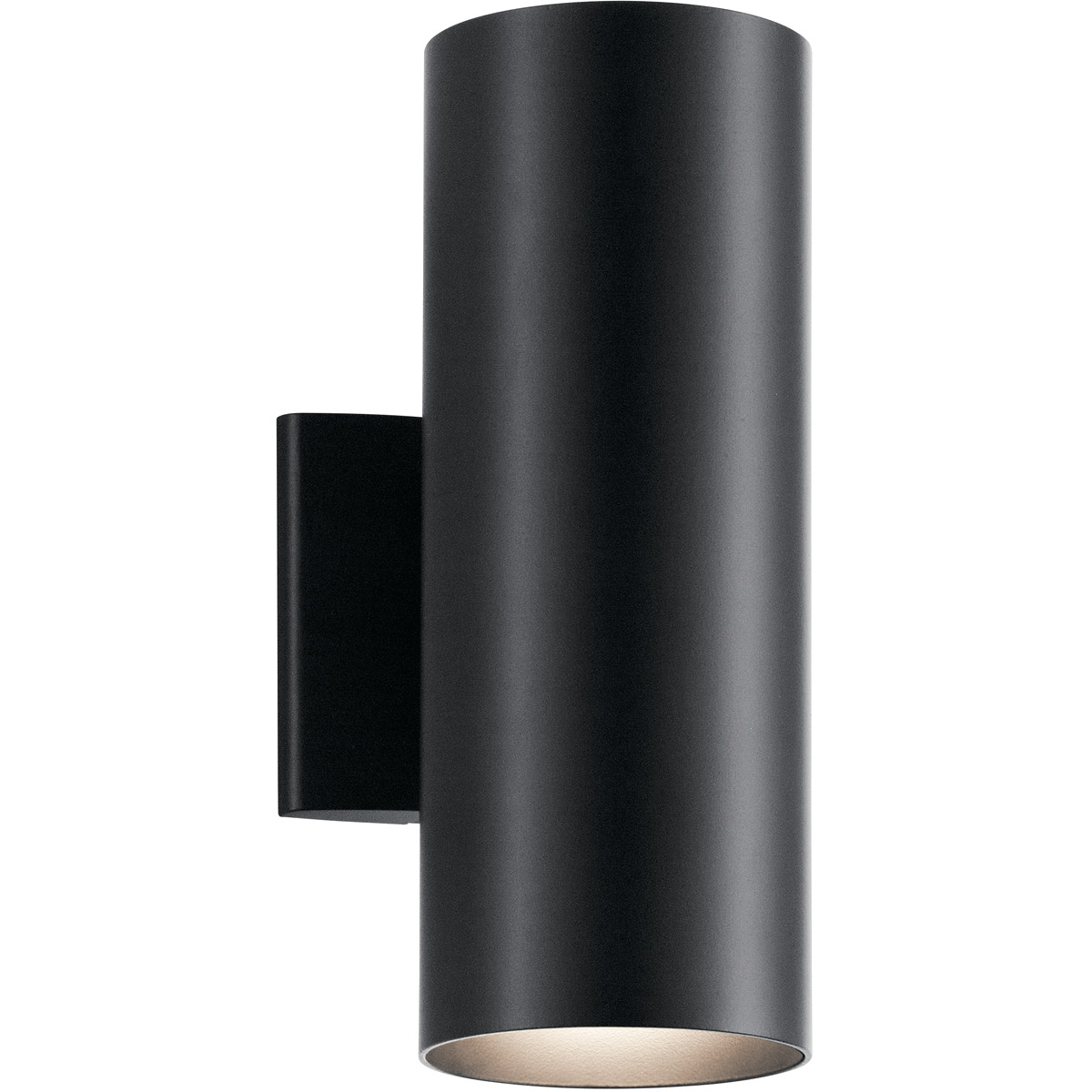 Kichler 9244BK Independence 2 Light 12 inch Black Outdoor Wall, Small