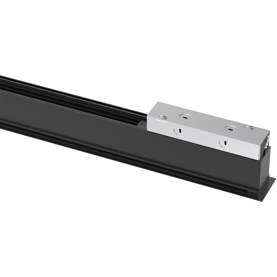 WAC Lighting S2CT08-FE-BK Ventrix 48 Black Track Component Ceiling Light