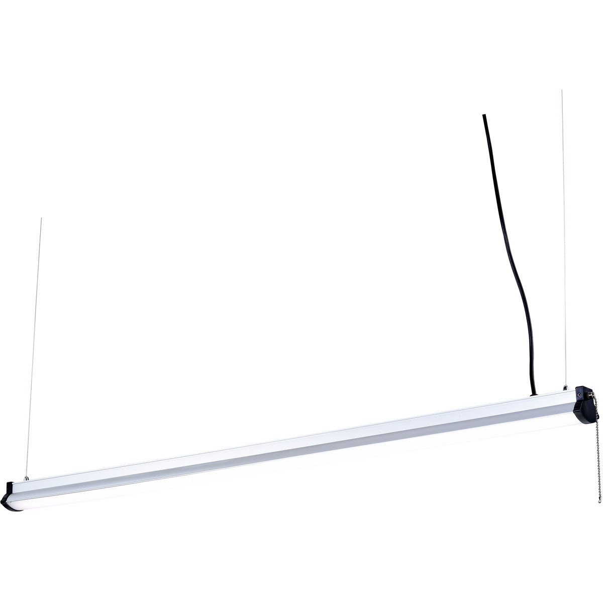 Vaxcel H0189 Canis LED 48 inch Brushed Aluminum Utility Shop Light ...