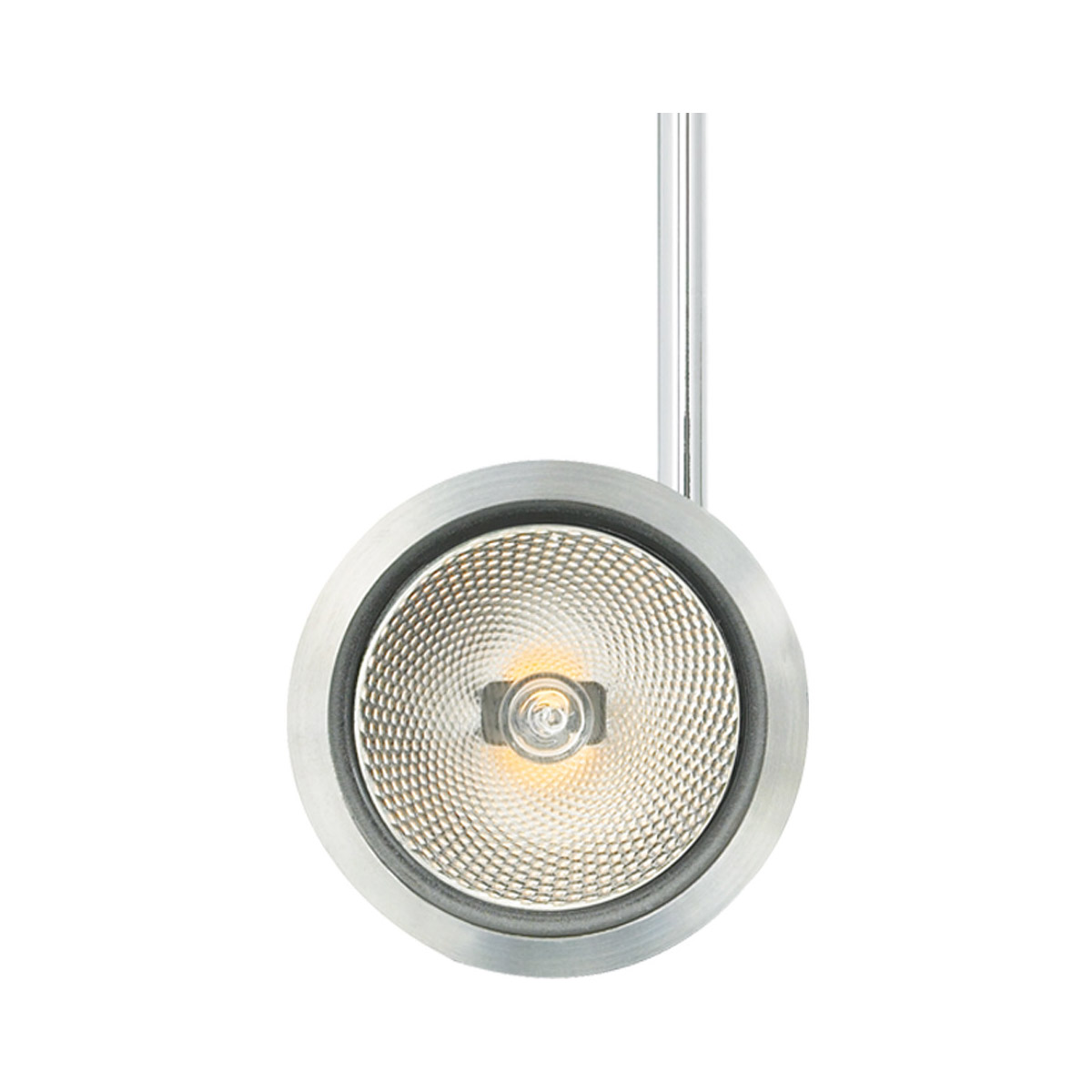 Sprocket 1 Light 12 Satin Nickel Low-Voltage Track Head Ceiling Light ...