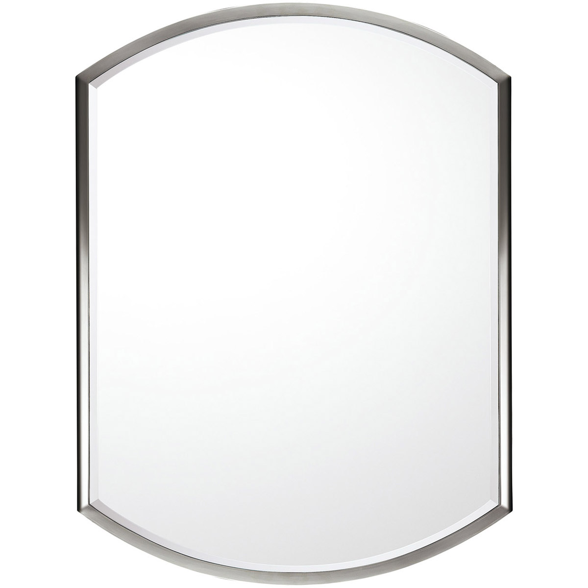 Capital Lighting M362475 Mirror 32 X 24 inch Polished Nickel Wall Mirror