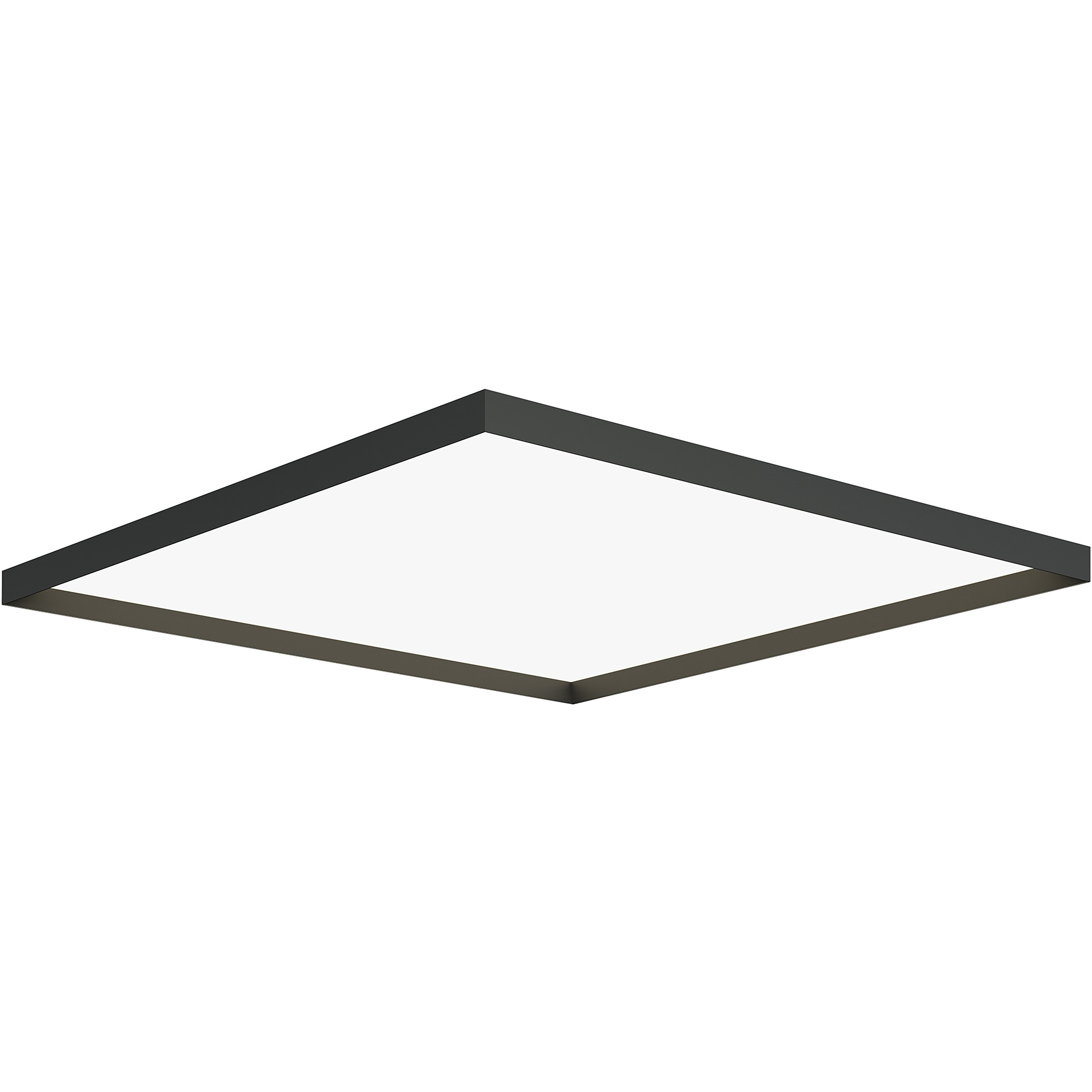 Bruck Lighting BINAS-SQ-24-D-BK Bina LED 24 inch Black Surface Mount ...